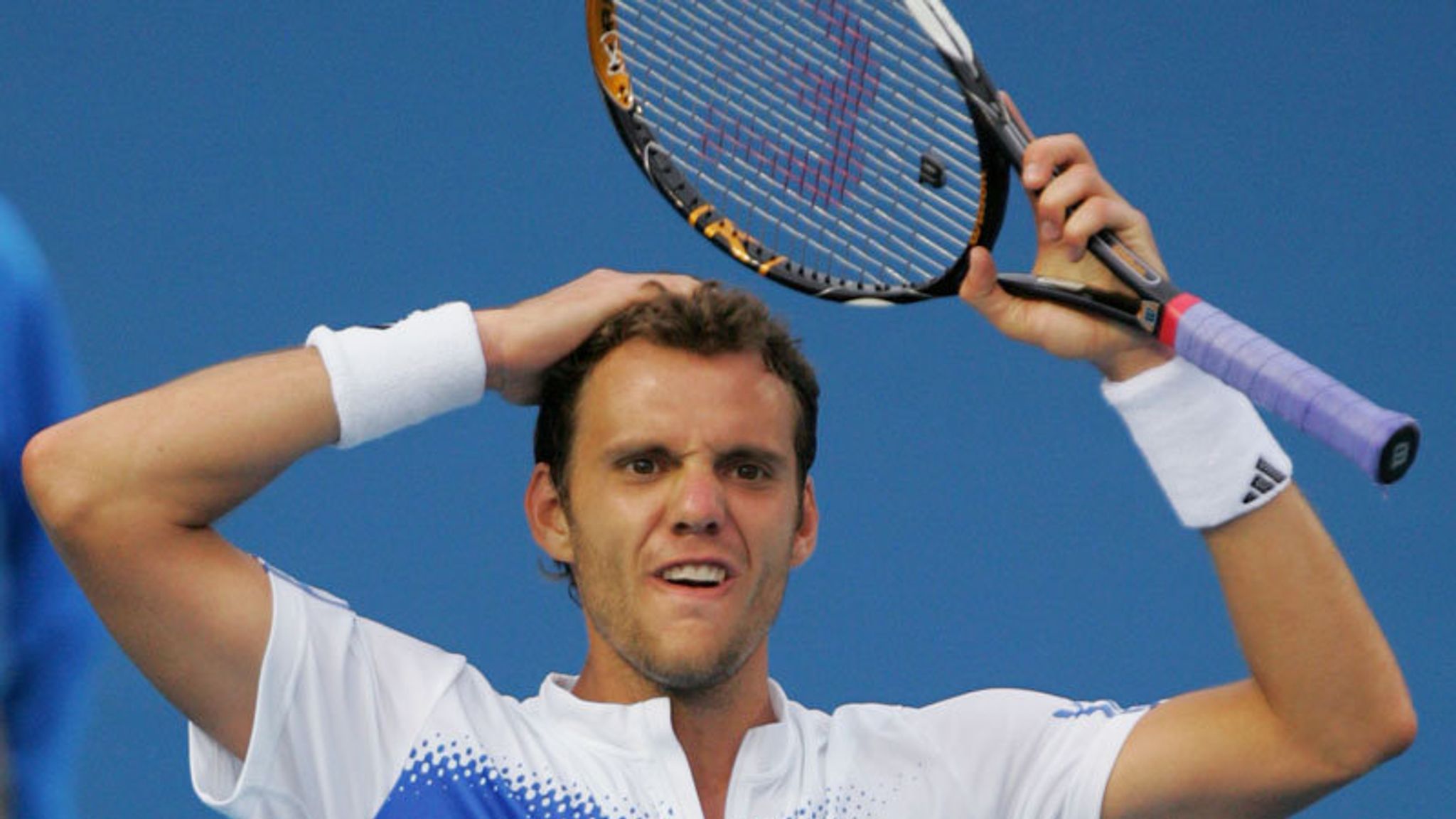 Mathieu crashes out | Tennis News | Sky Sports