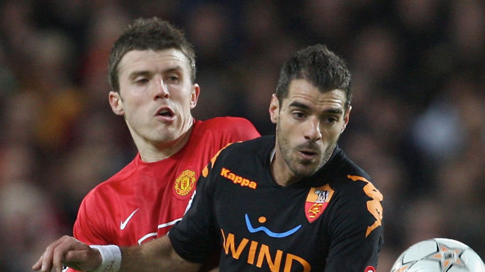 Carrick ready for Barca test | Football News | Sky Sports