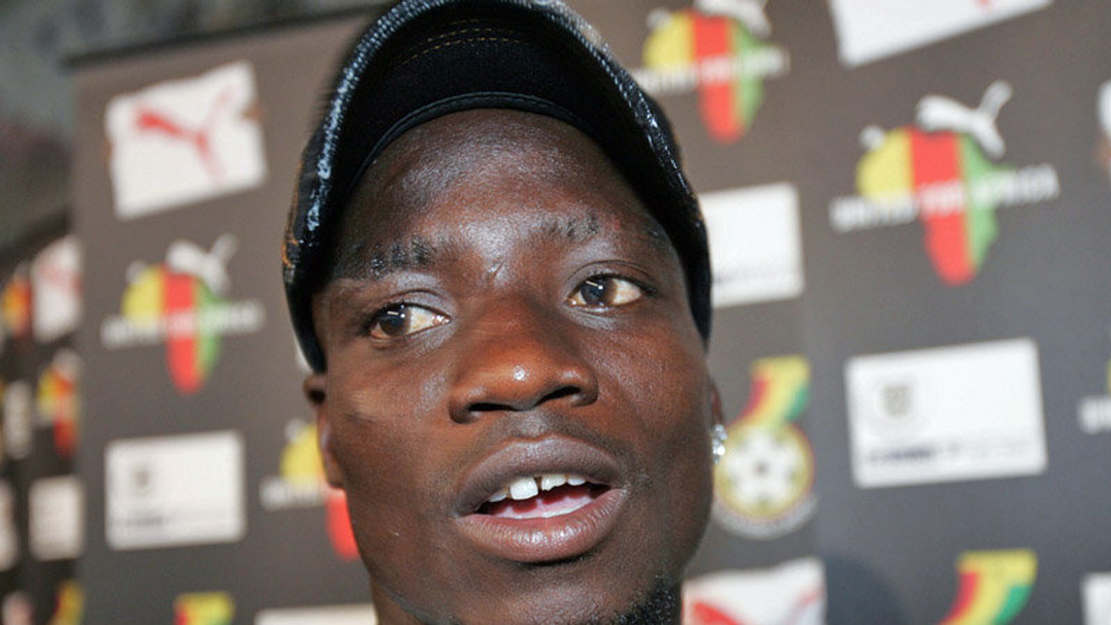 Appiah training at Spurs | Football News | Sky Sports