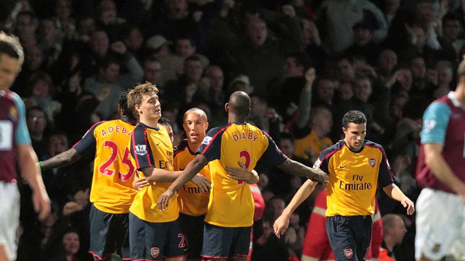 Arsenal overcome brave Hammers | Football News | Sky Sports