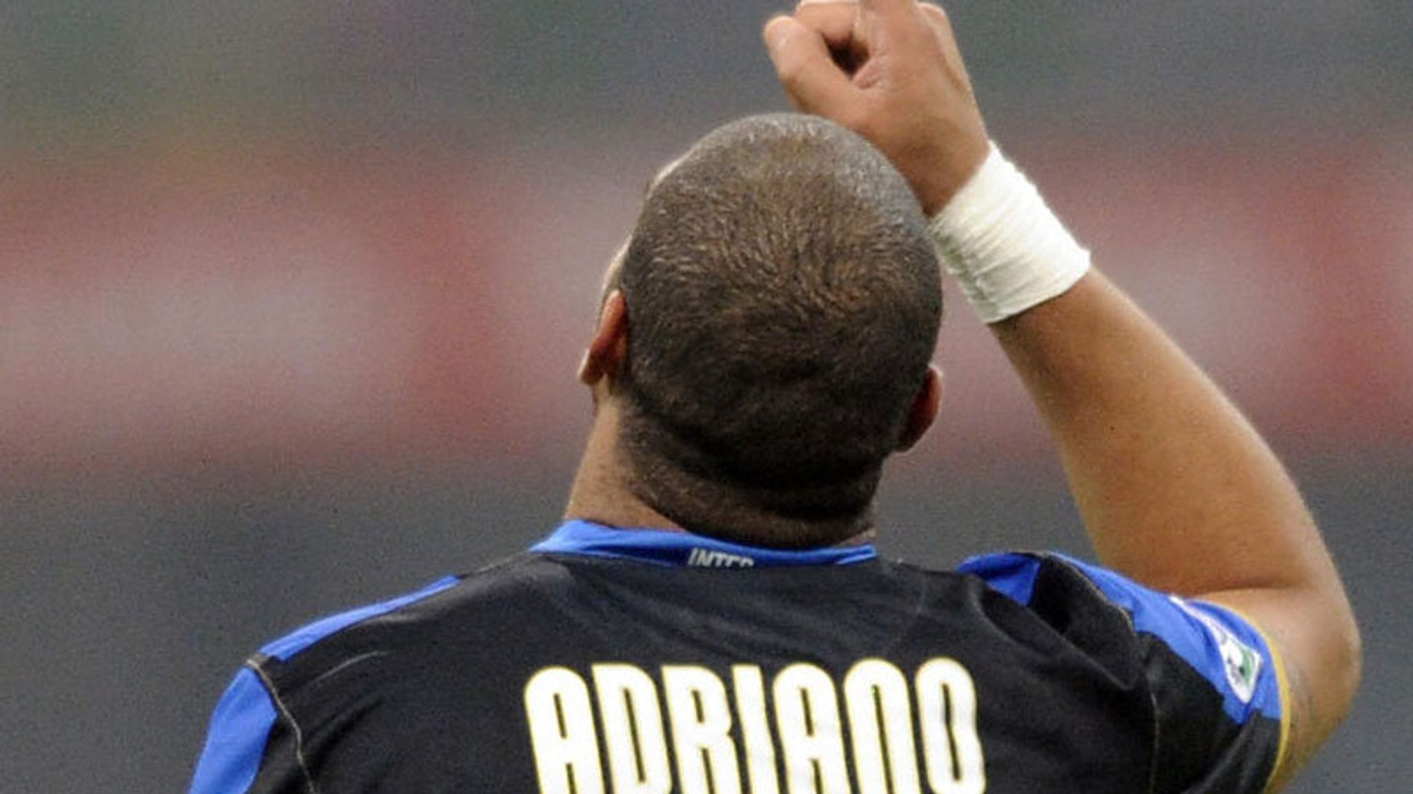 Adriano staying at Inter - agent | Football News | Sky Sports