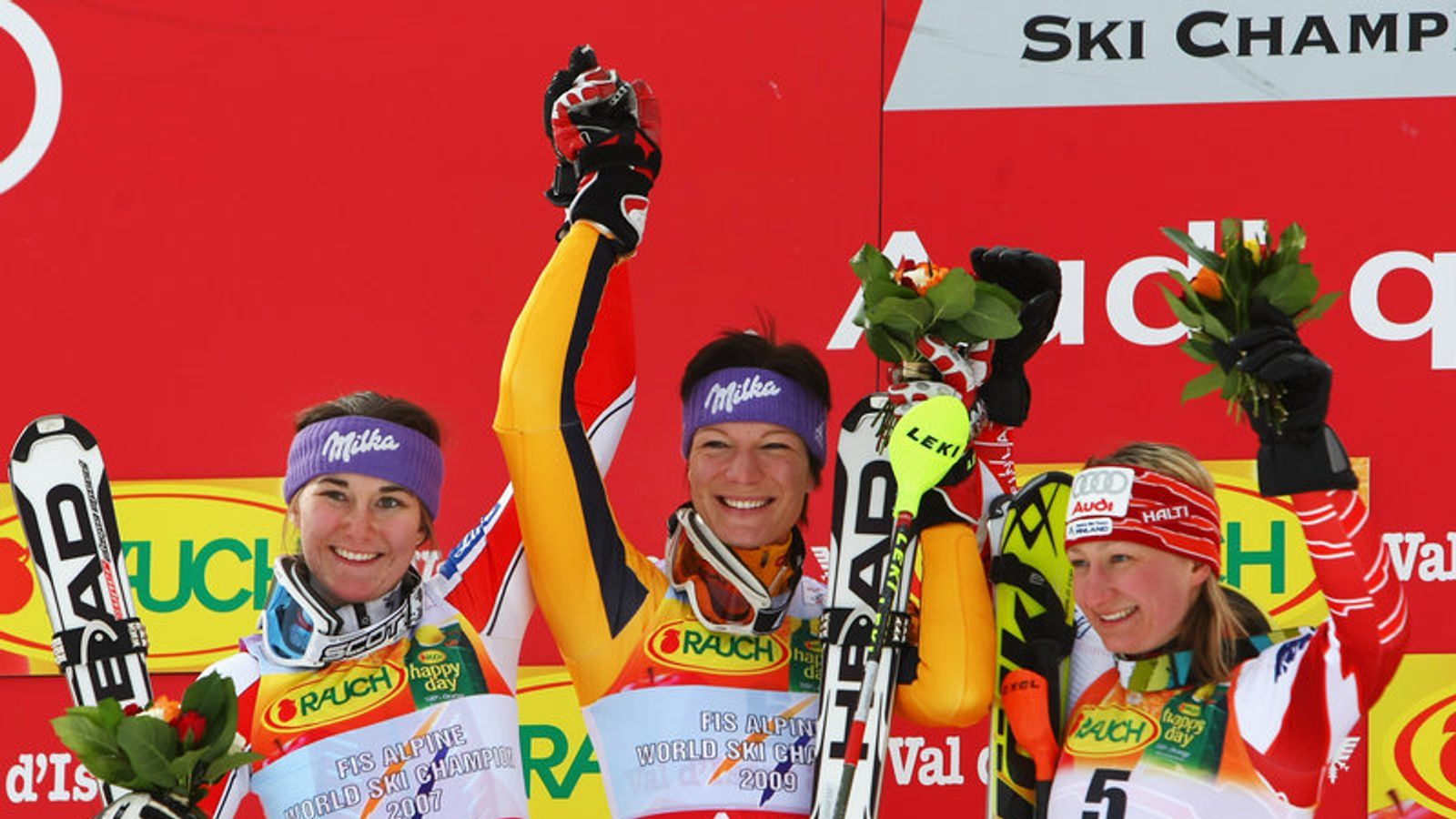 Skiing: Riesch roars to gold | Sky Sports