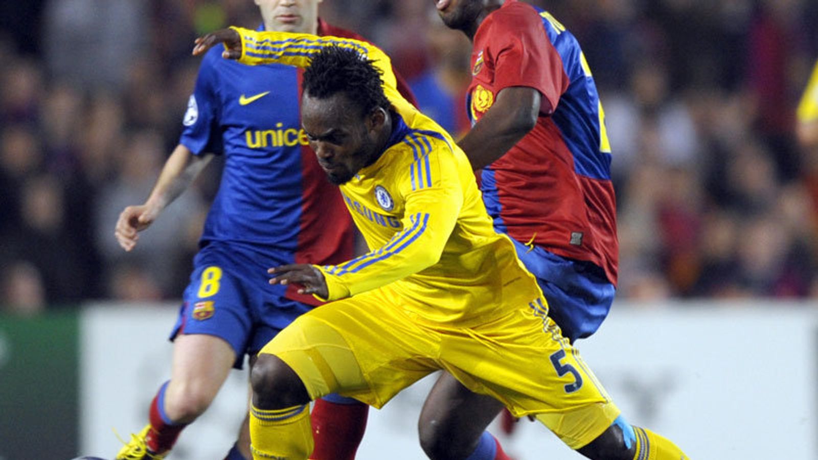 Essien looks to attack Barca | Football News | Sky Sports