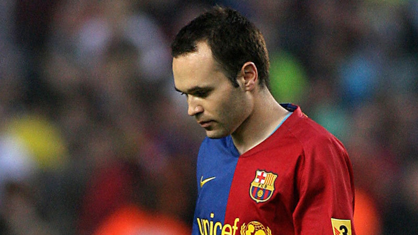 Iniesta out of Spain squad | Football News | Sky Sports