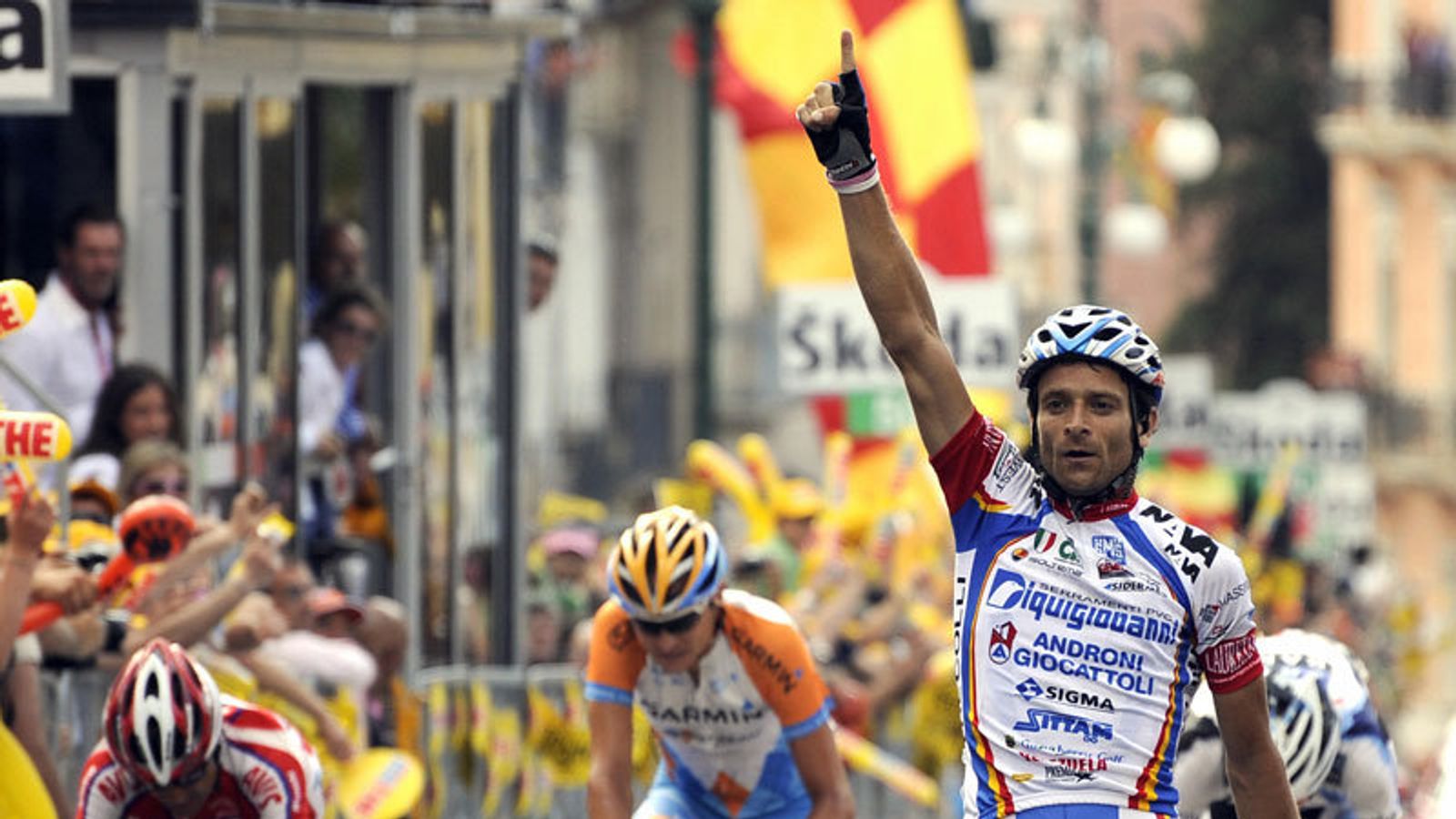 Scarponi doubles up | Cycling News | Sky Sports