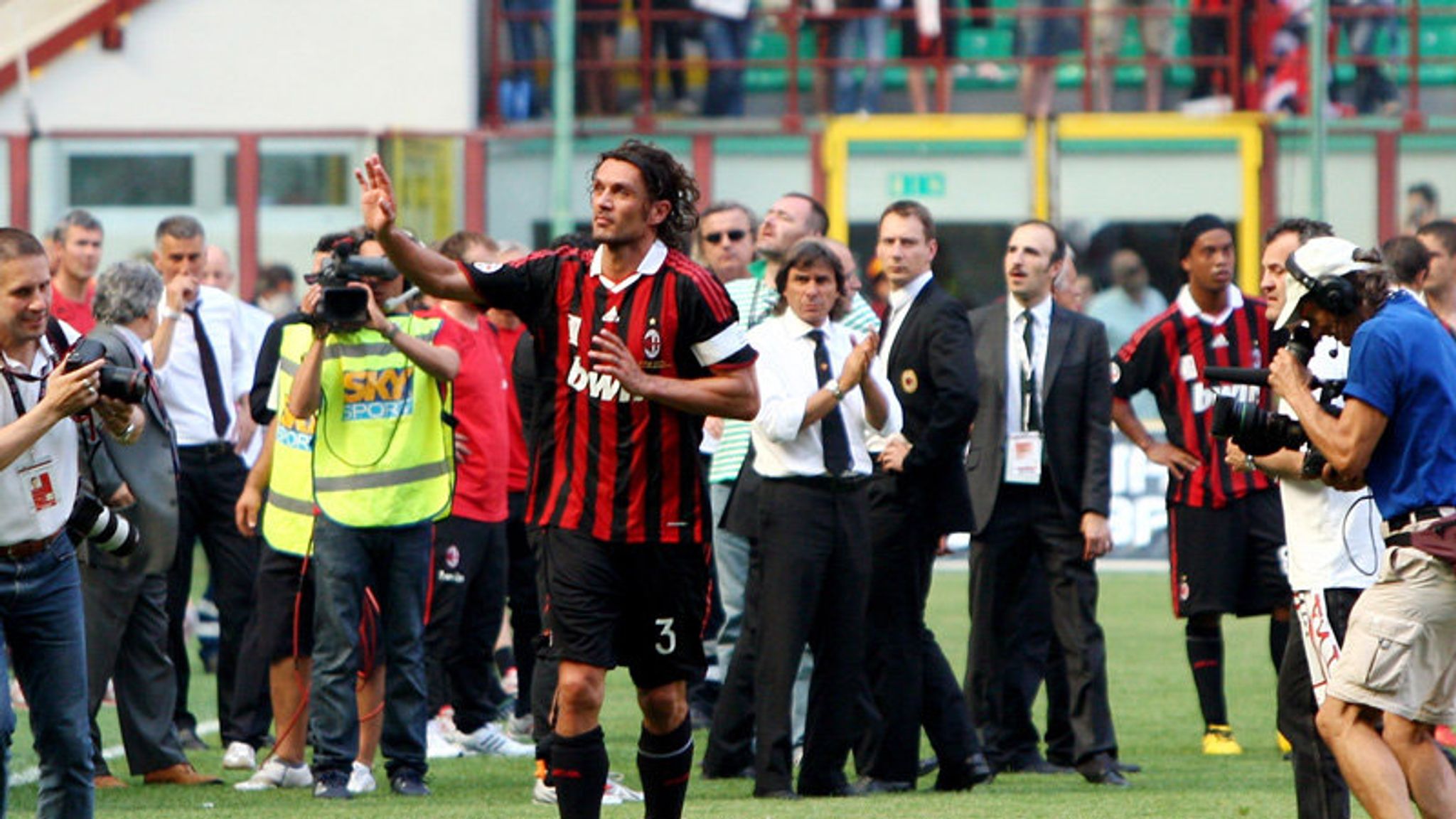 Maldini saddened by crowd jeers | Football News | Sky Sports