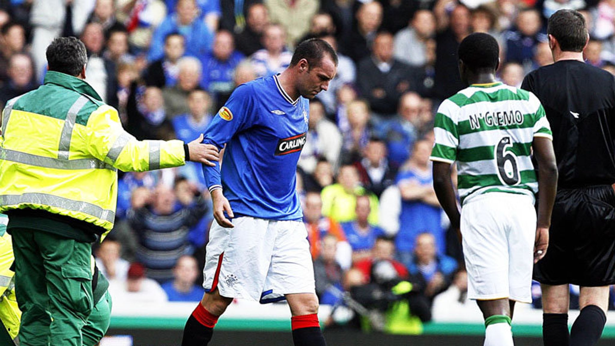 Boyd suffers eye injury | Football News | Sky Sports