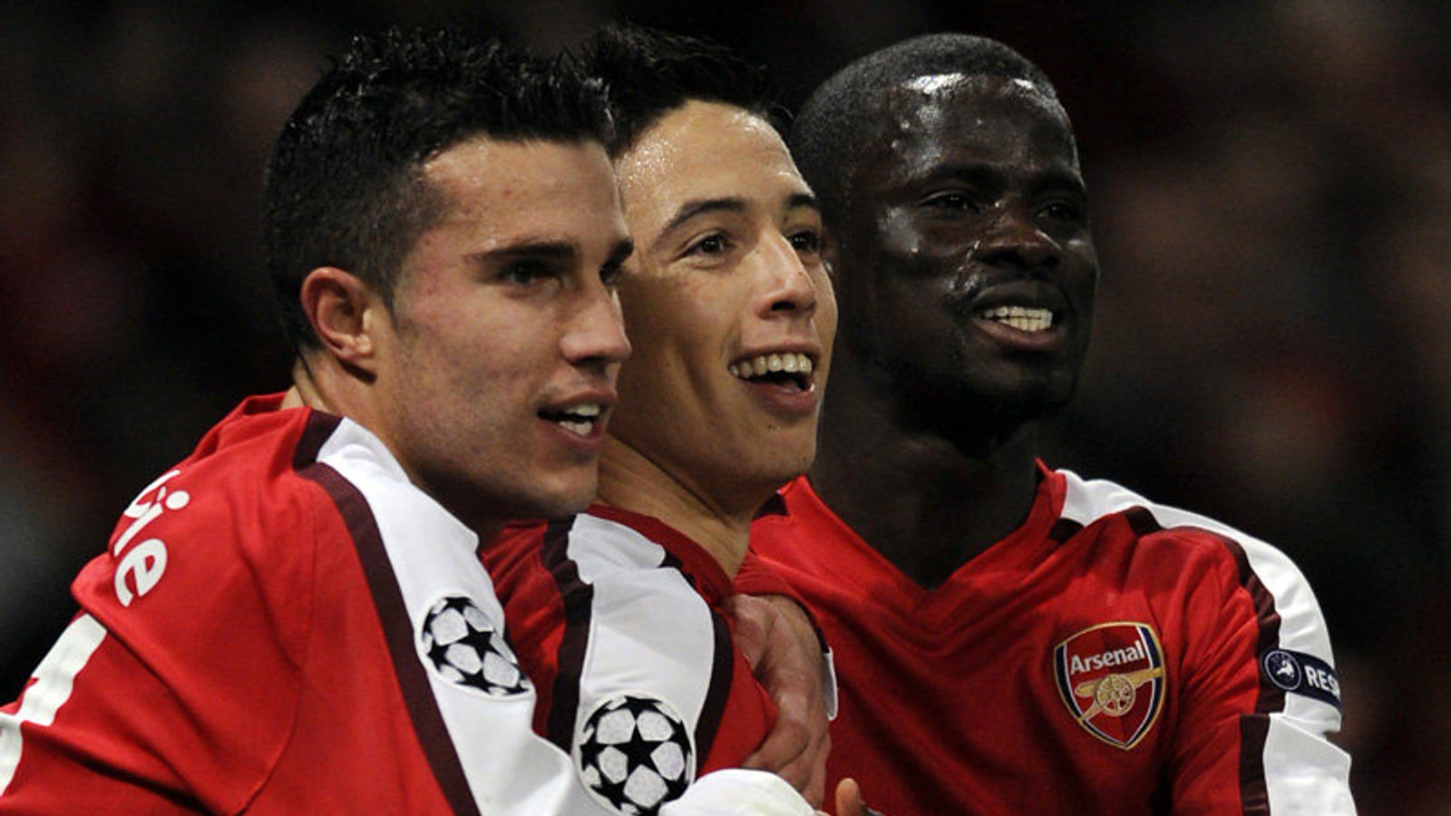 Gunners trio revel in success | Football News | Sky Sports