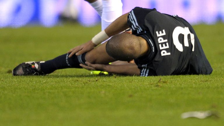 Pepe hit for six | Football News | Sky Sports