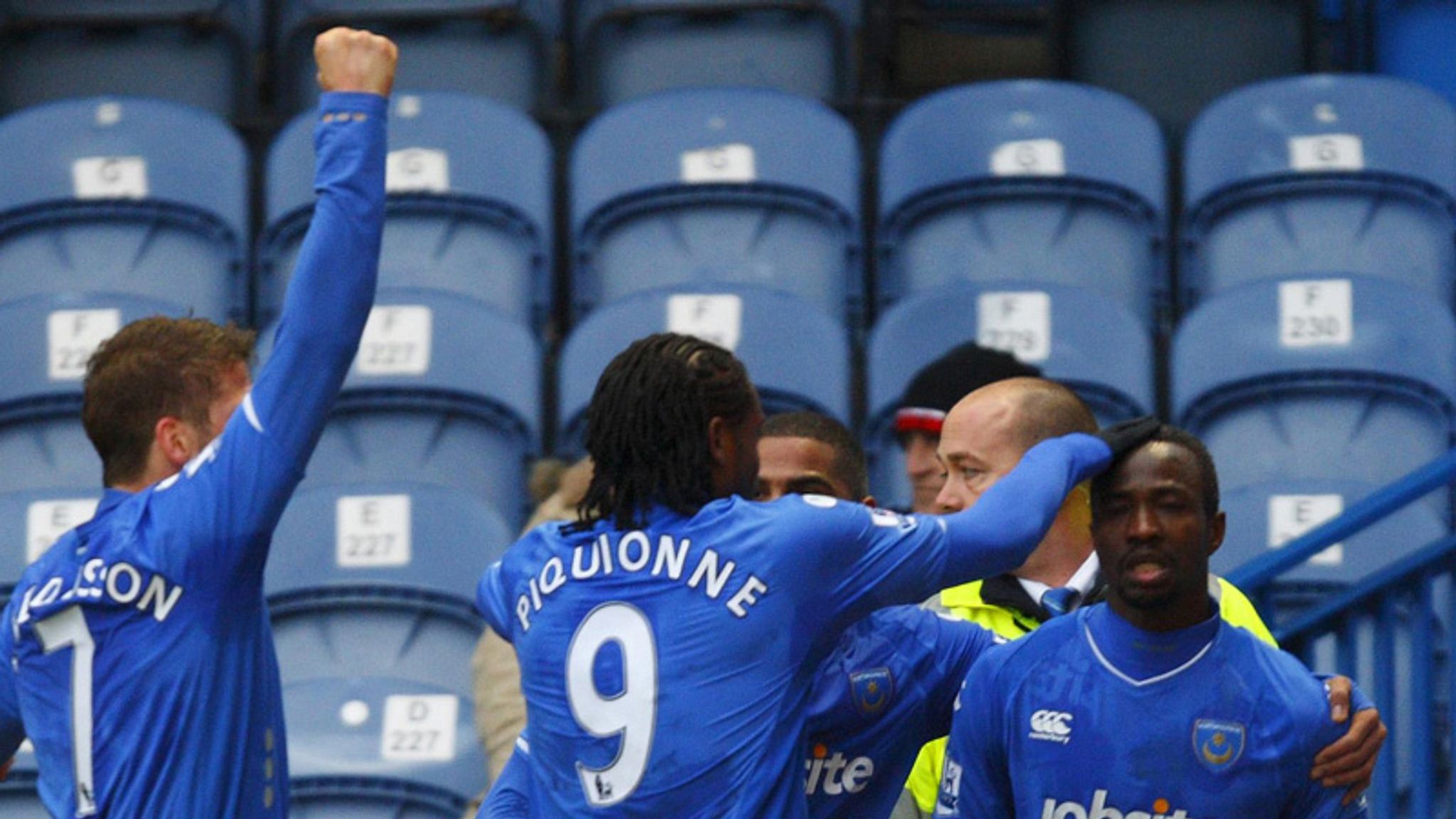 Utaka lifts Pompey gloom | Football News | Sky Sports
