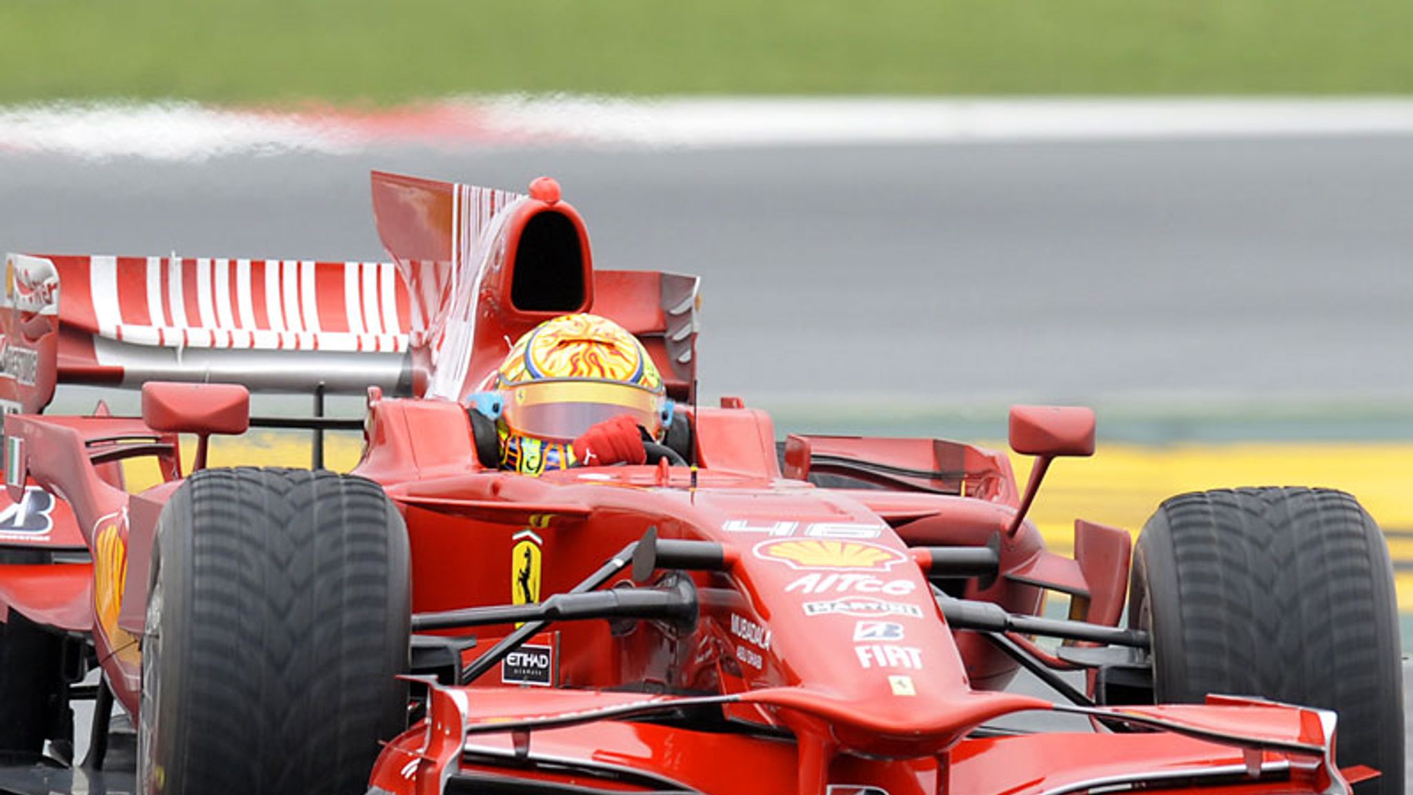 Valentino Rossi Ferrari 2008