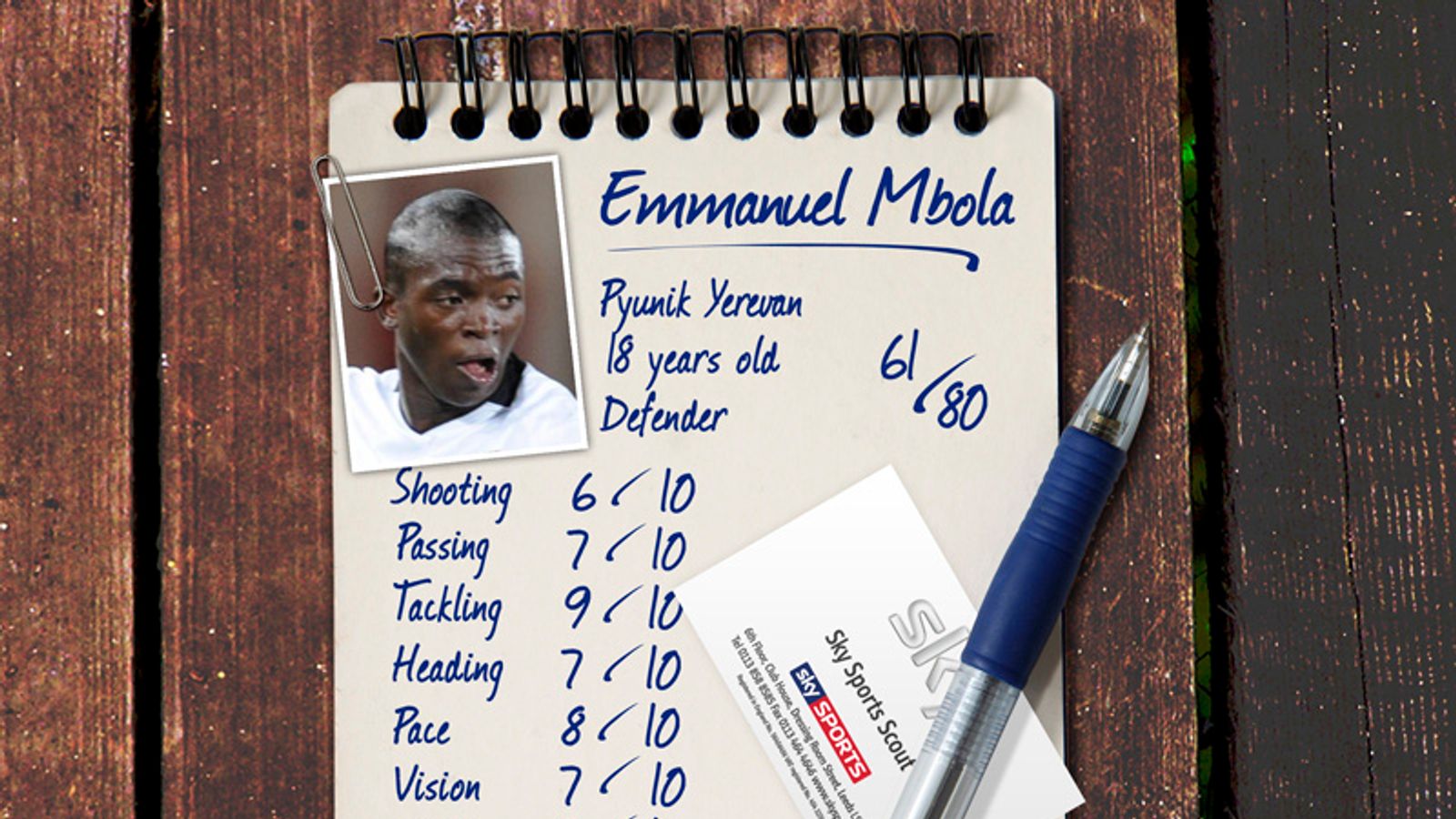 Sky Sports Scout - Emmanuel Mbola | Football News | Sky Sports