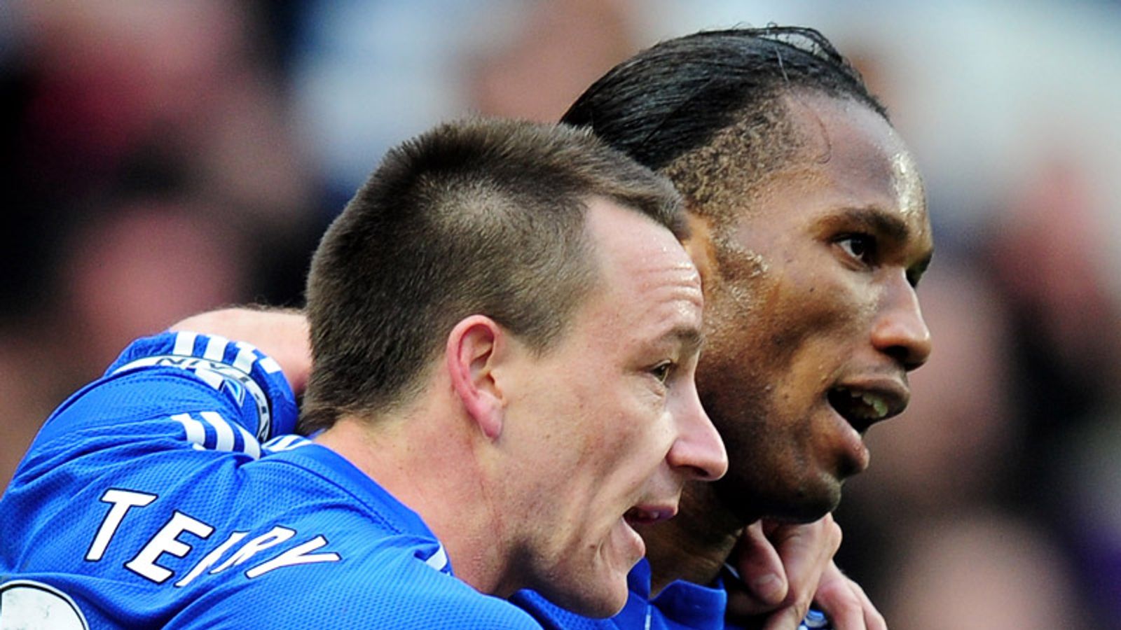 Drogba salutes 'mad' Terry | Football News | Sky Sports