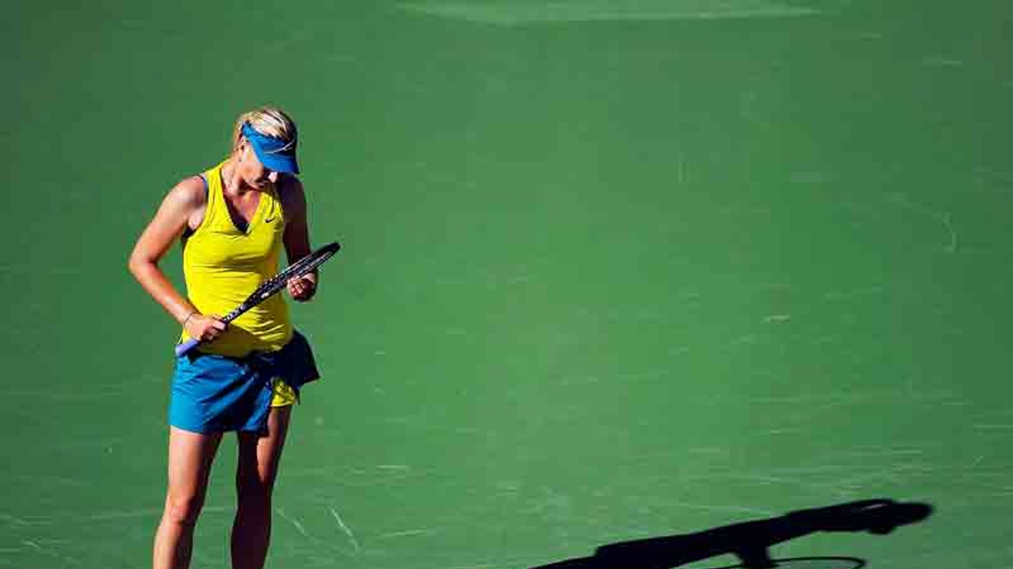 Sharapova elbowed out | Tennis News | Sky Sports