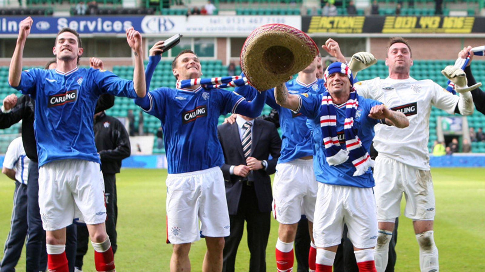 Celebrations start for Rangers | Football News | Sky Sports