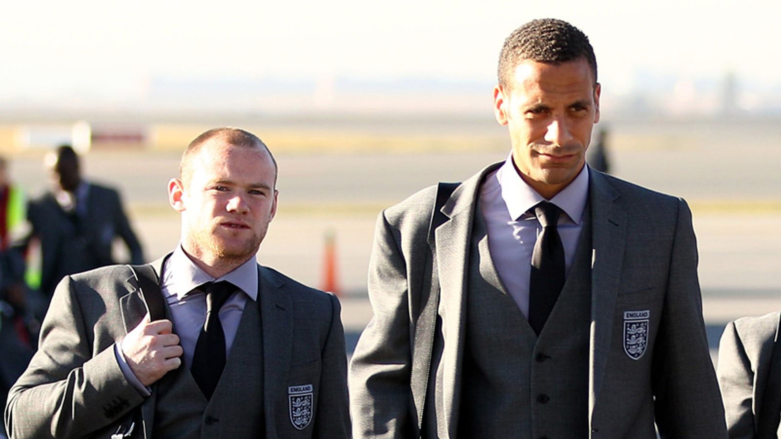 Rio plays down Rooney rage | Football News | Sky Sports