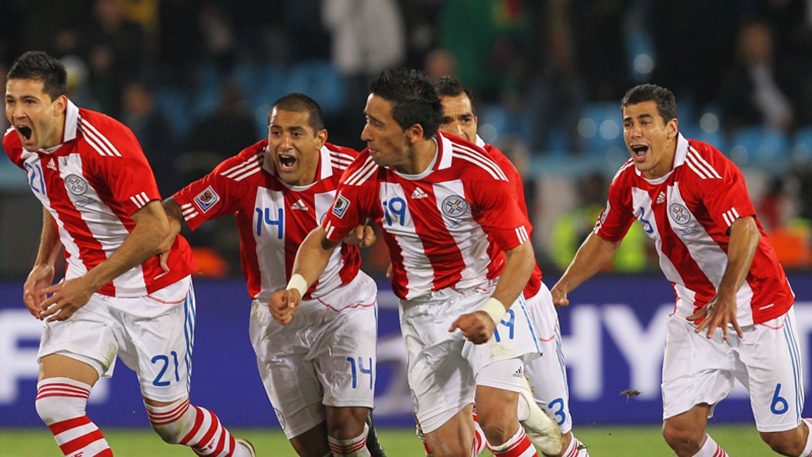 Paraguay progress on pens | Football News | Sky Sports