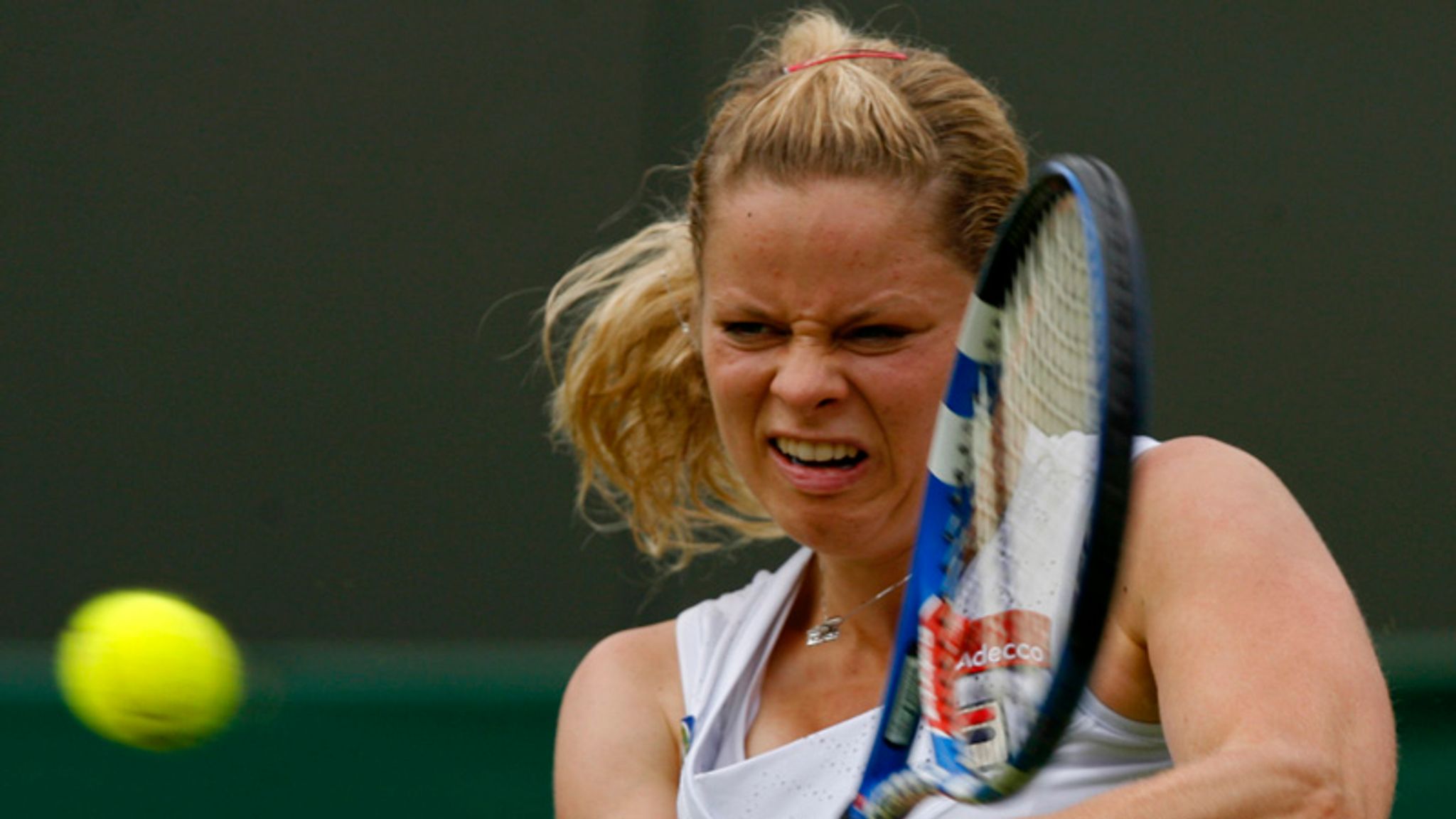 No problems for 'nervous' Kim | Wimbledon News | Sky Sports