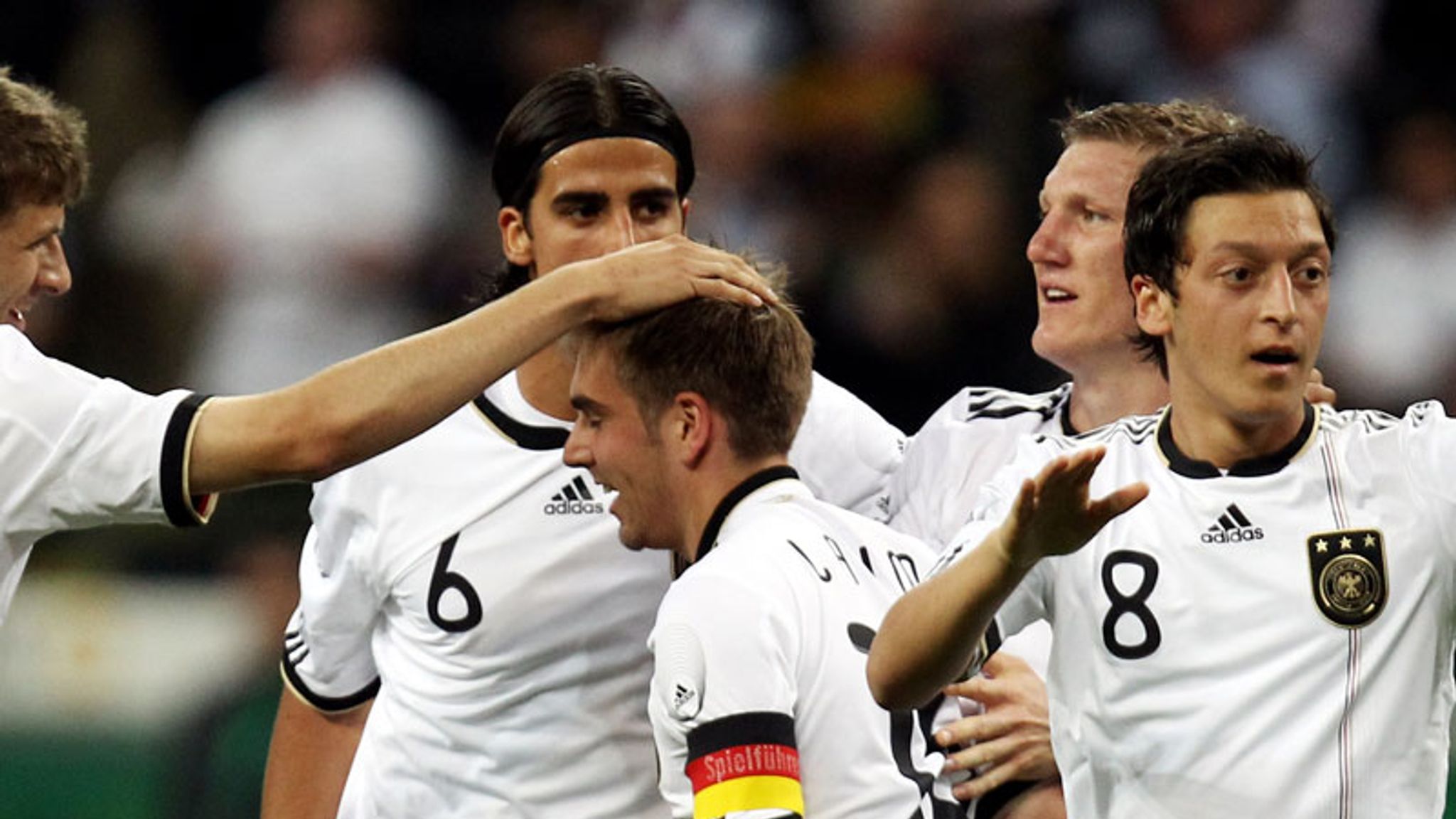 Germans sign off in style | Football News | Sky Sports