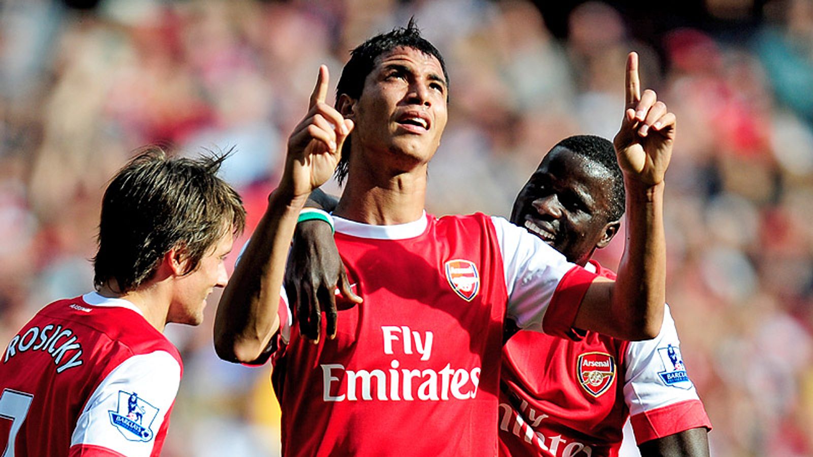 Nasri - Chamakh a handful | Football News | Sky Sports