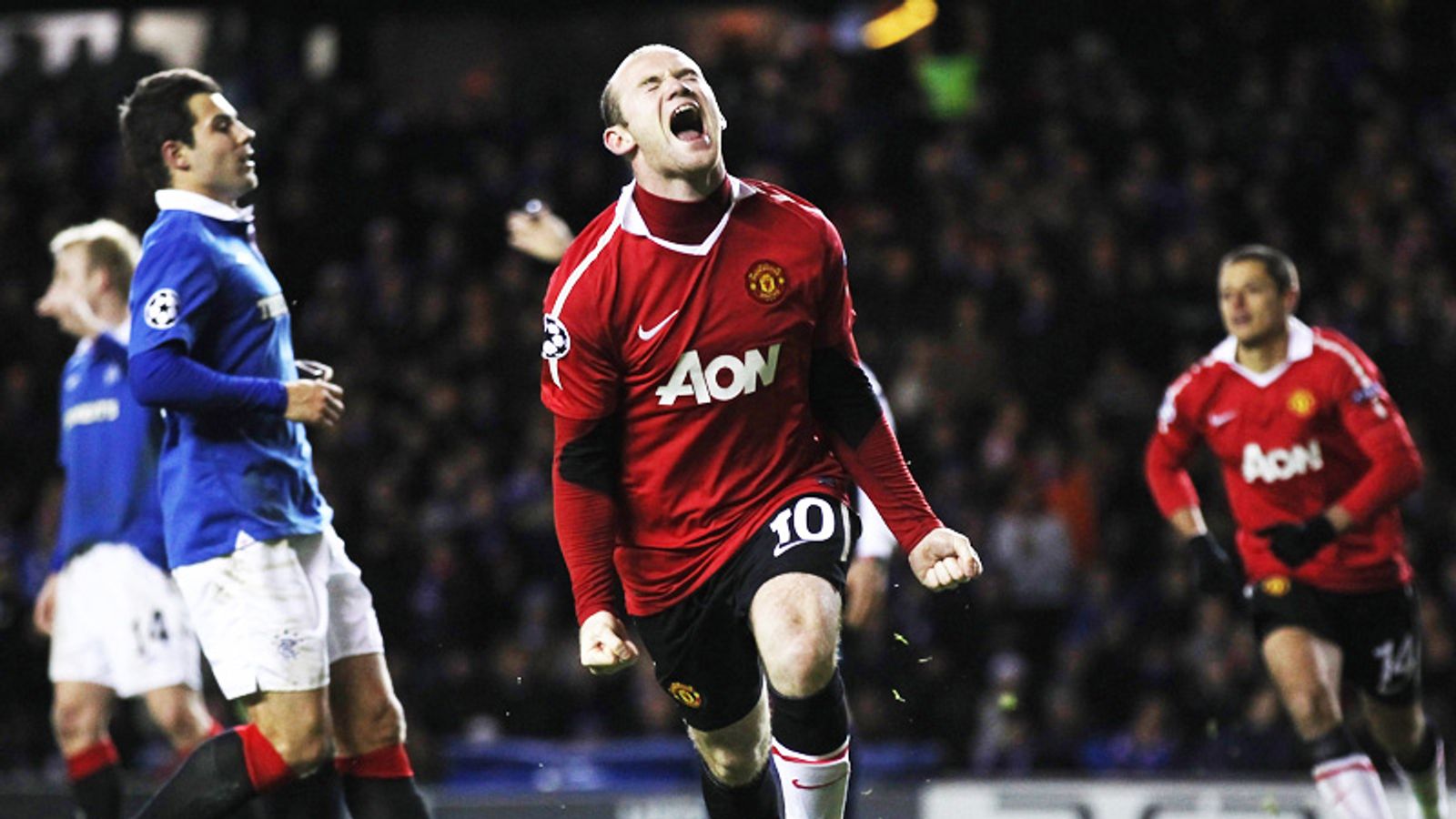 Goal relief for Rooney | Football News | Sky Sports