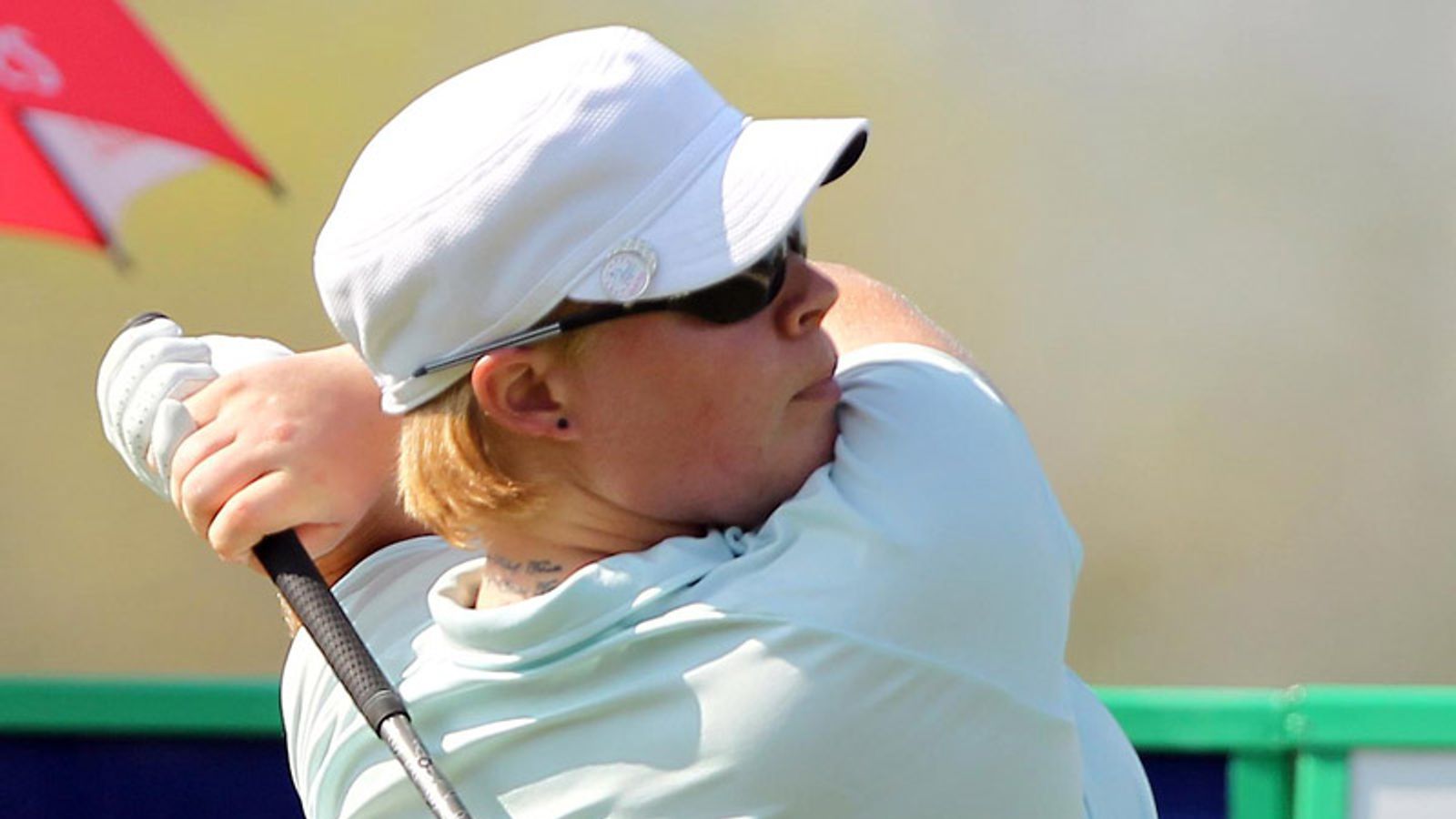 Halfway lead for Hall | Golf News | Sky Sports