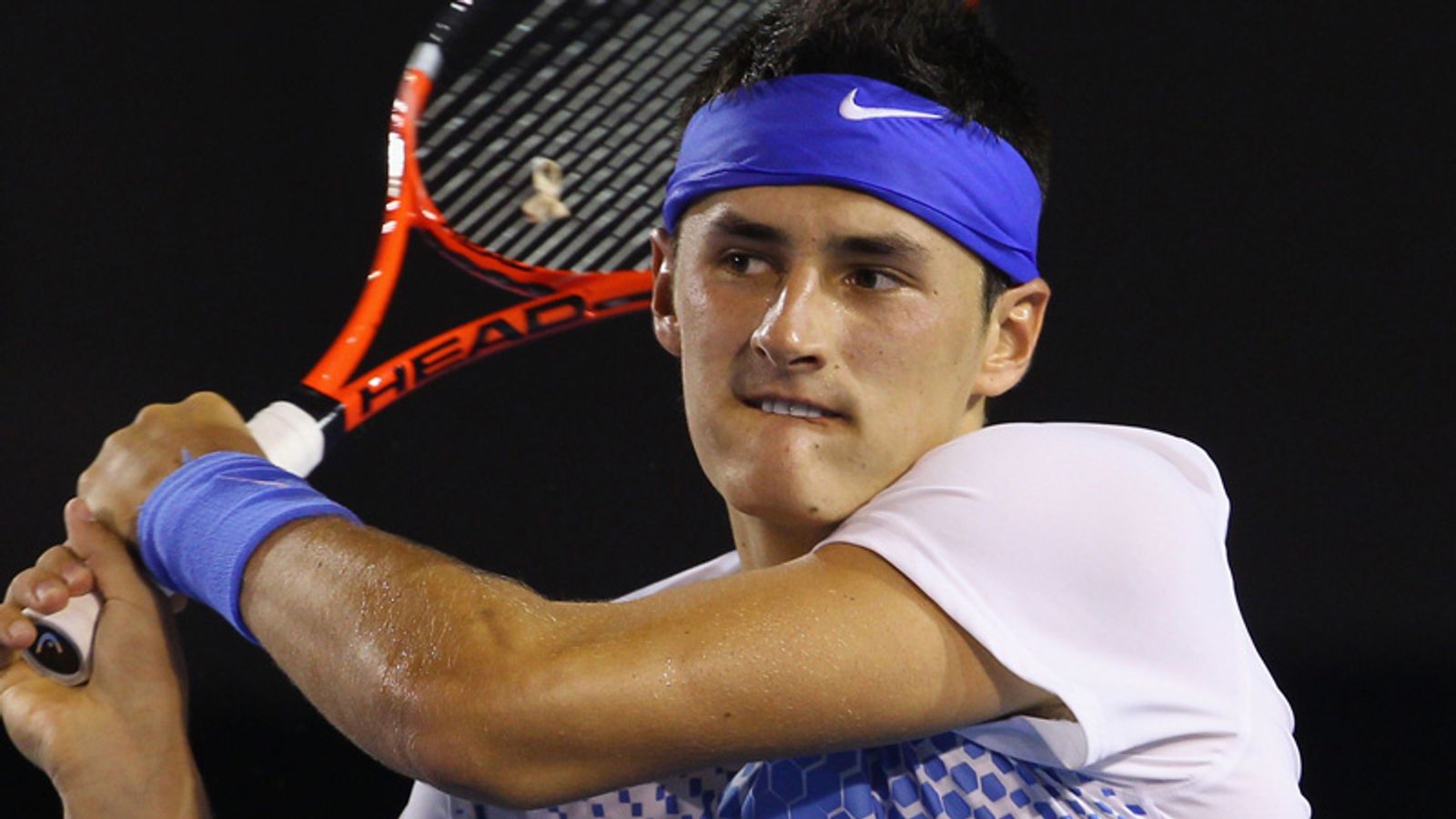 Tomic blows Fish out of water | Tennis News | Sky Sports