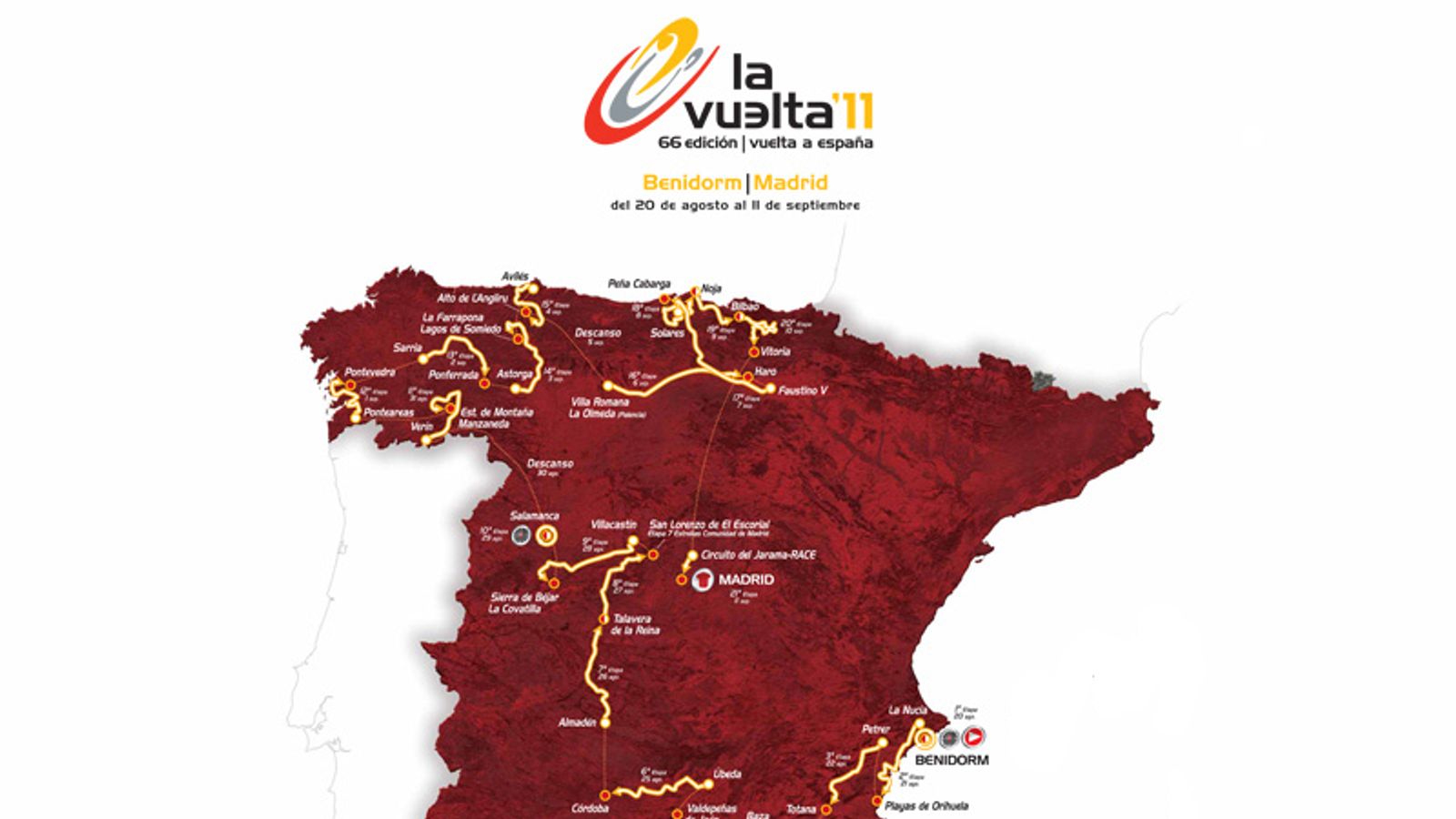 2011 Vuelta route announced | Cycling News | Sky Sports