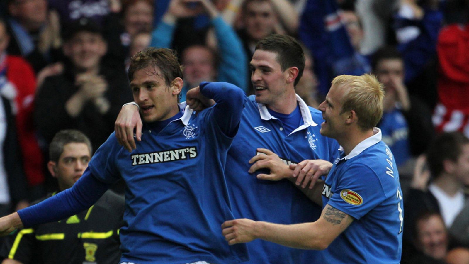 Gers on brink after Ibrox win | Football News | Sky Sports