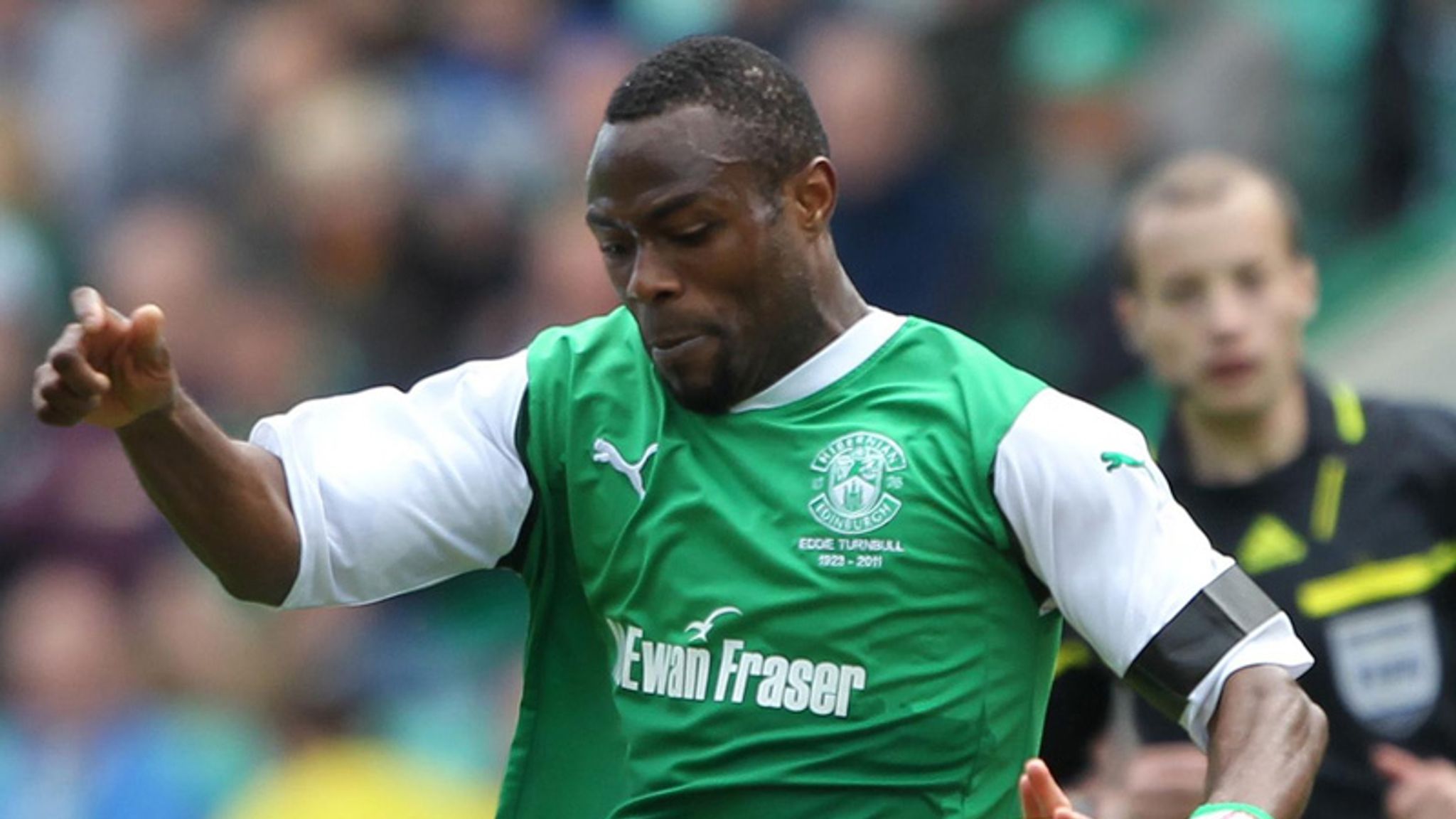 Preston have confirmed striker Akpo Sodje has signed a new contract ...