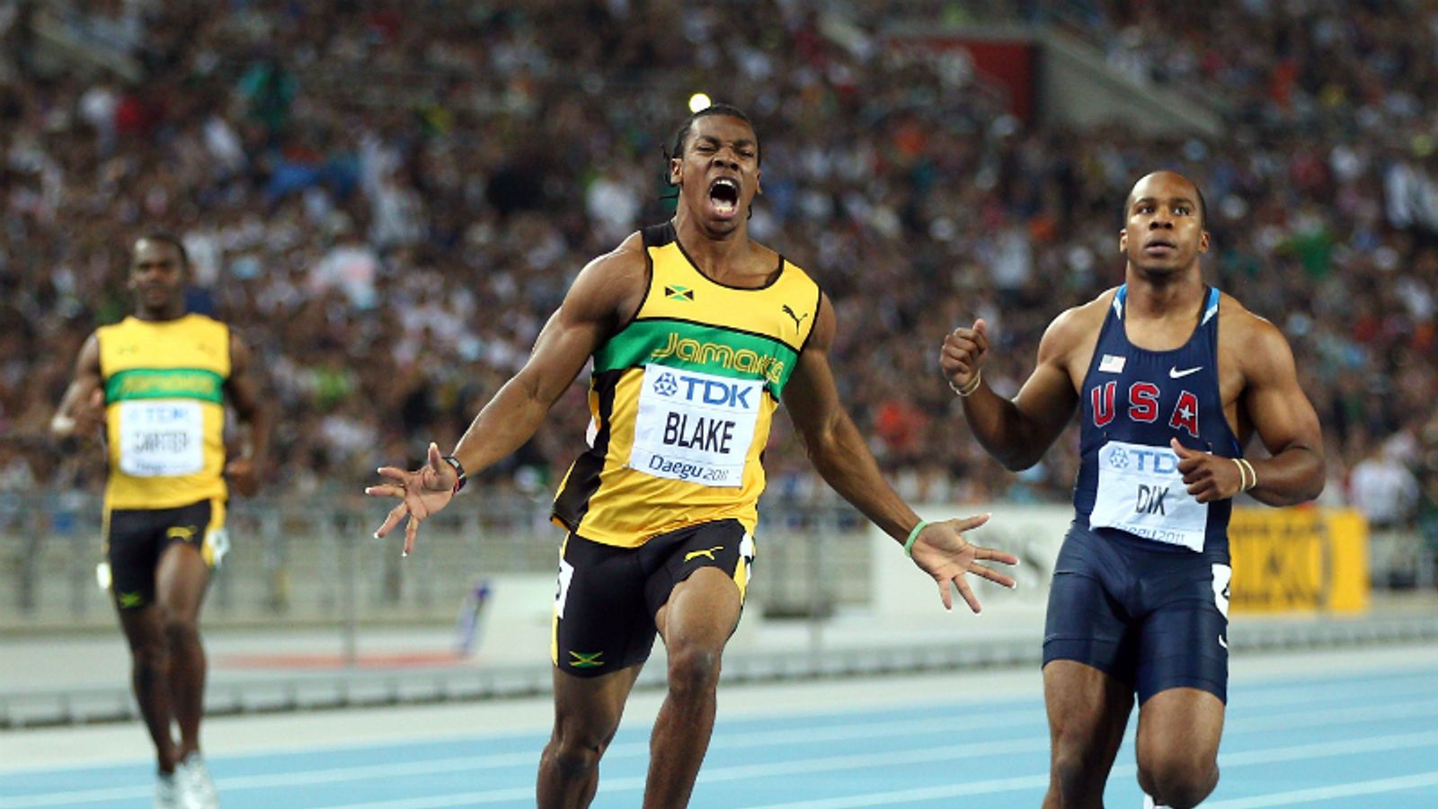 Blake claims Bolt's crown | Athletics News | Sky Sports