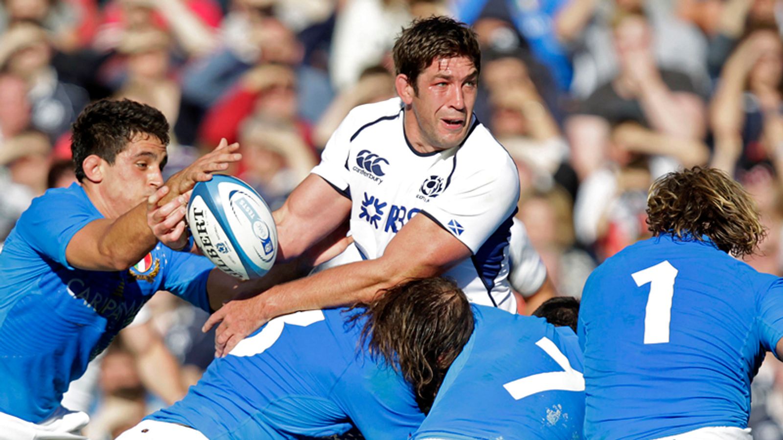 Scotland lose veteran Hines | Rugby Union News | Sky Sports