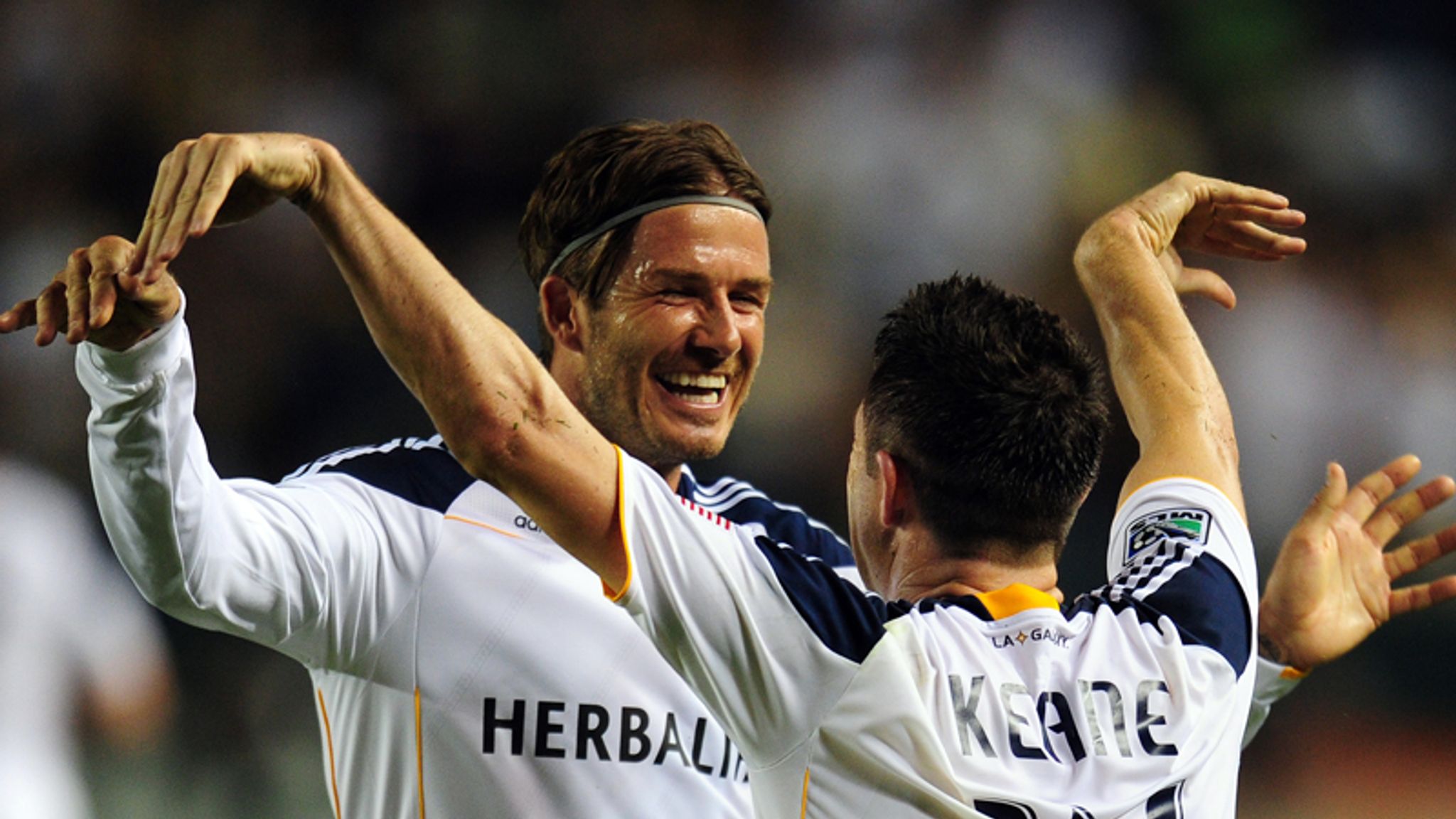 Keane hopes Beckham stays | Football News | Sky Sports