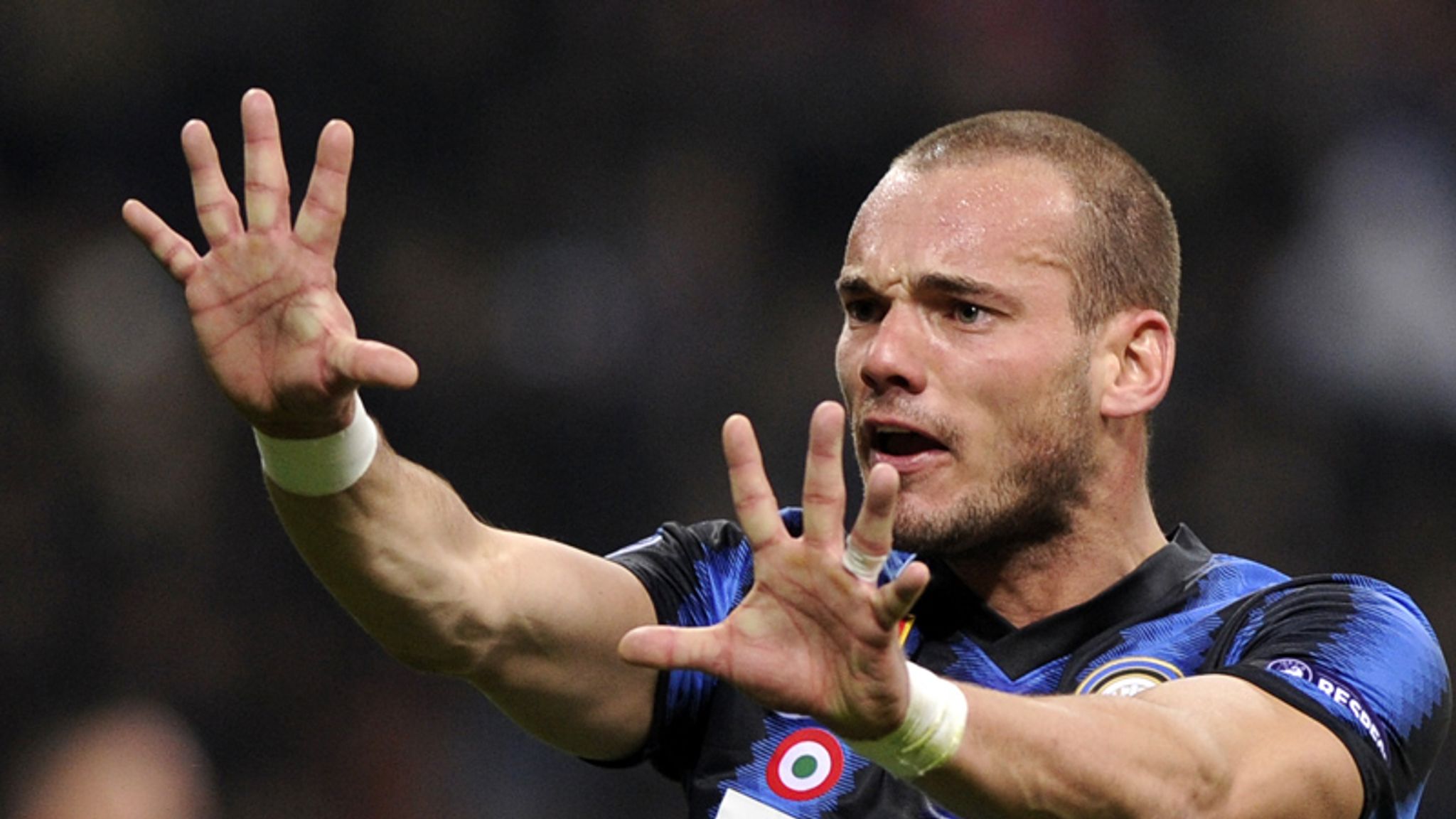 Sneijder staying at Inter | Football News | Sky Sports