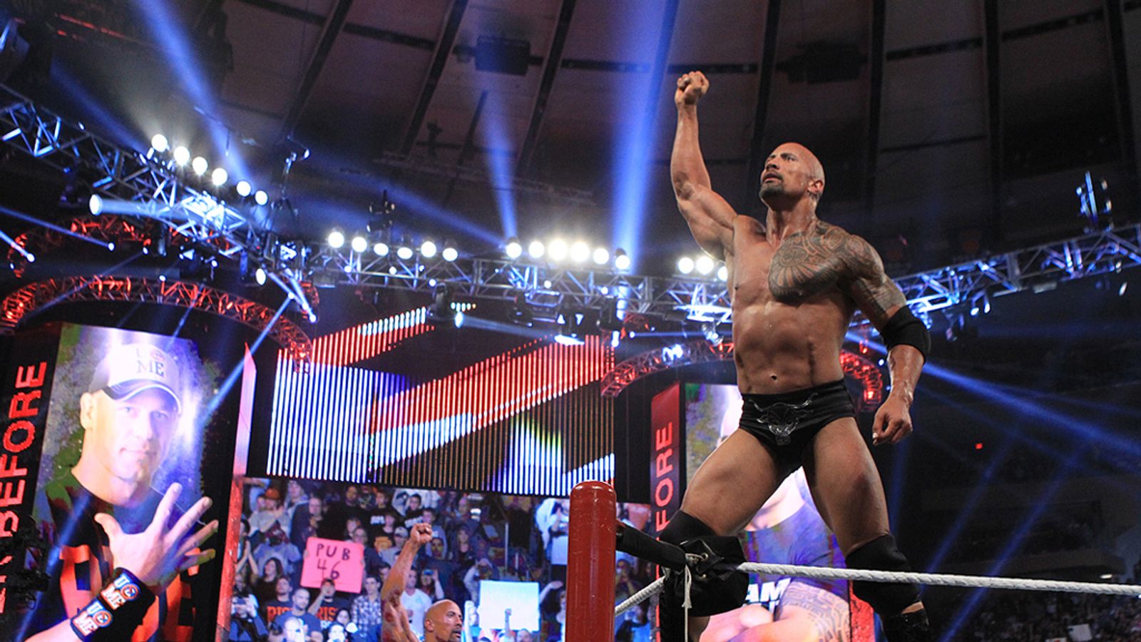 The Rock: Triple H says People's Champion is at his best in WWE | Sky ...