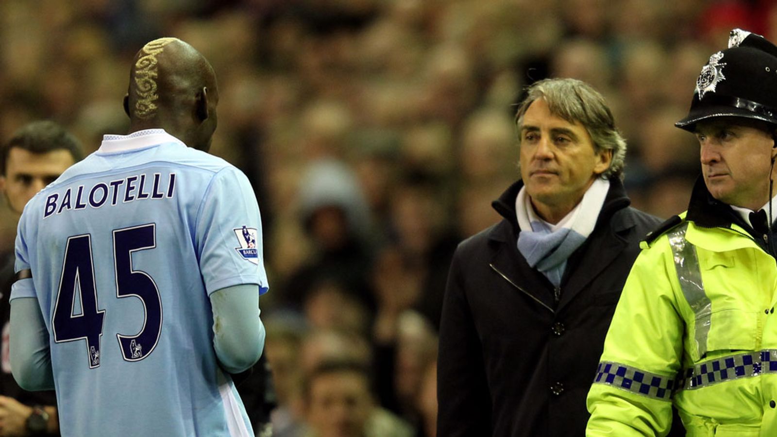 Mancini - I would punch Mario | Football News | Sky Sports