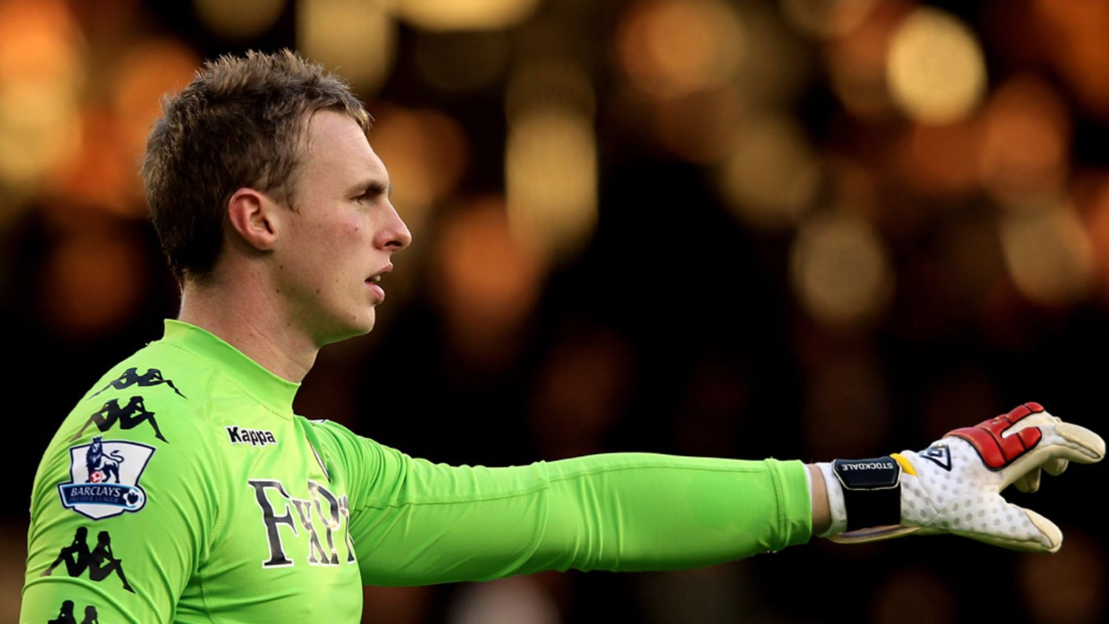 Fulham keeper David Stockdale is hoping to make an impression in his ...