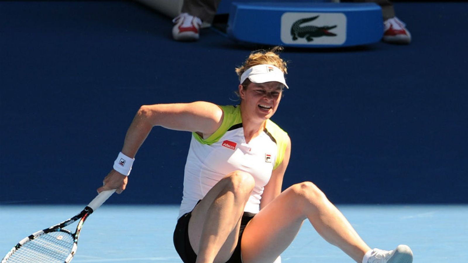 Clijsters nursing injured ankle | Tennis News | Sky Sports