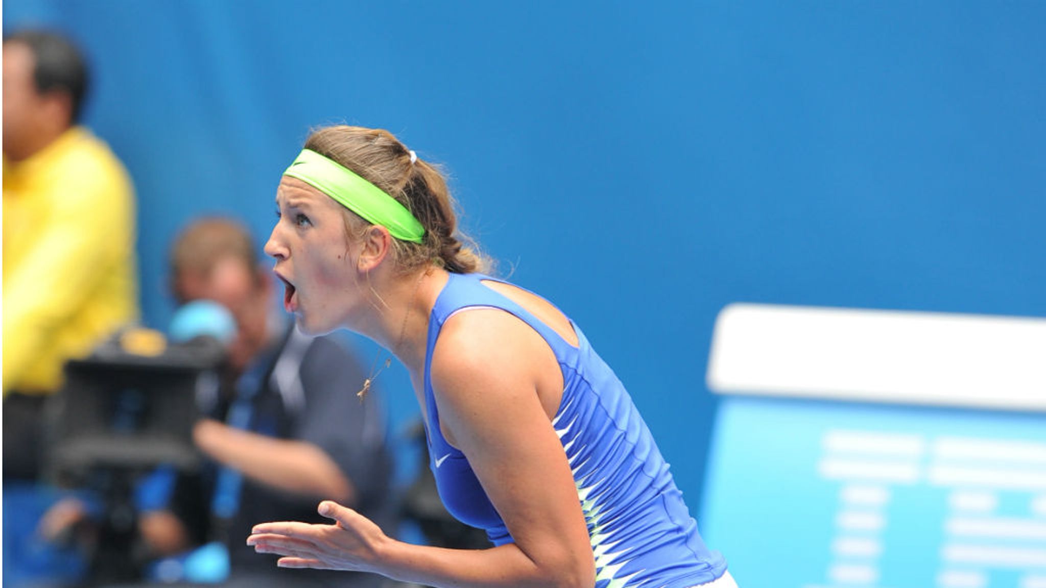 'Emotional' Azarenka | Tennis News | Sky Sports