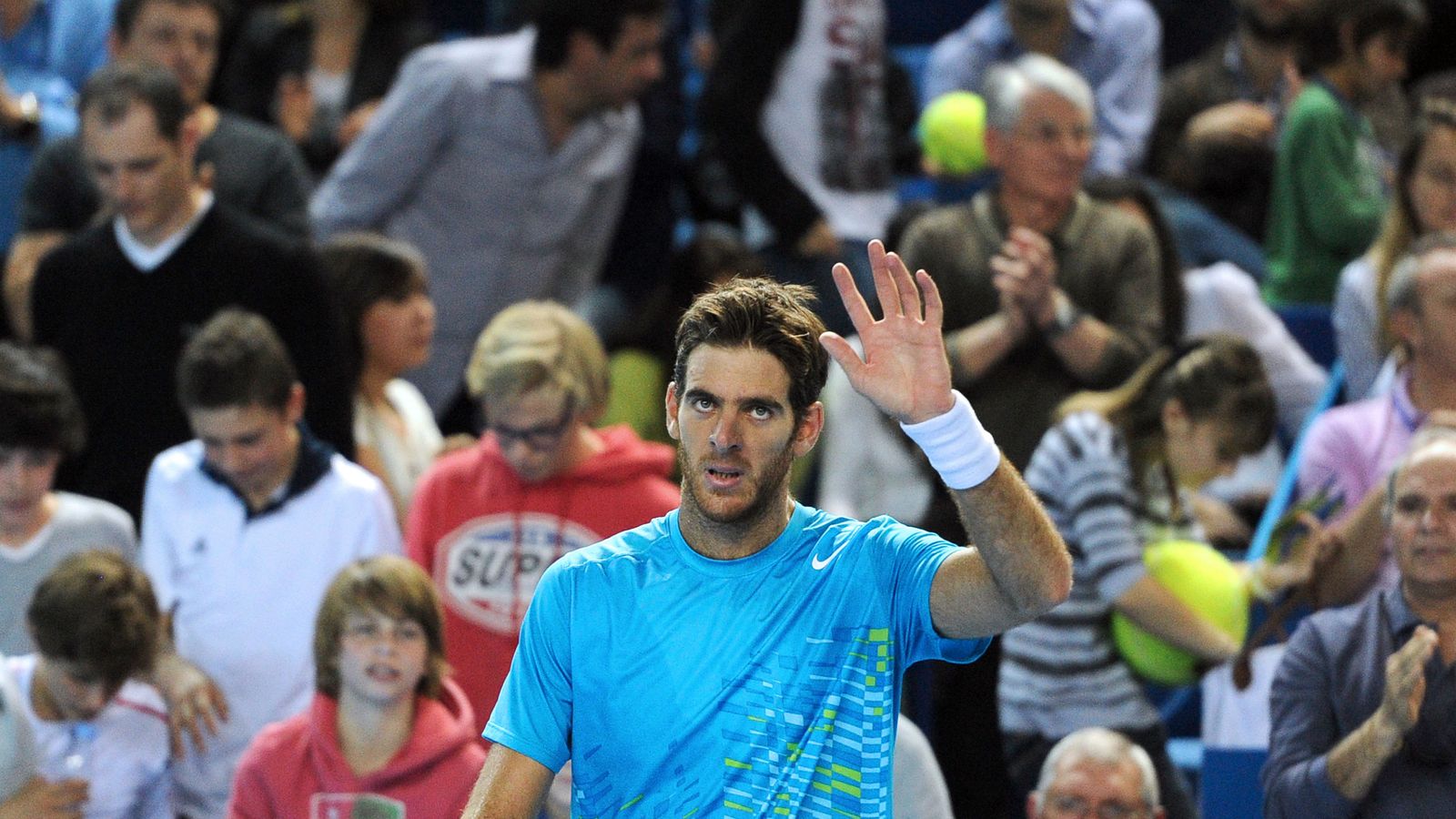 Del Potro serves it up | Tennis News | Sky Sports