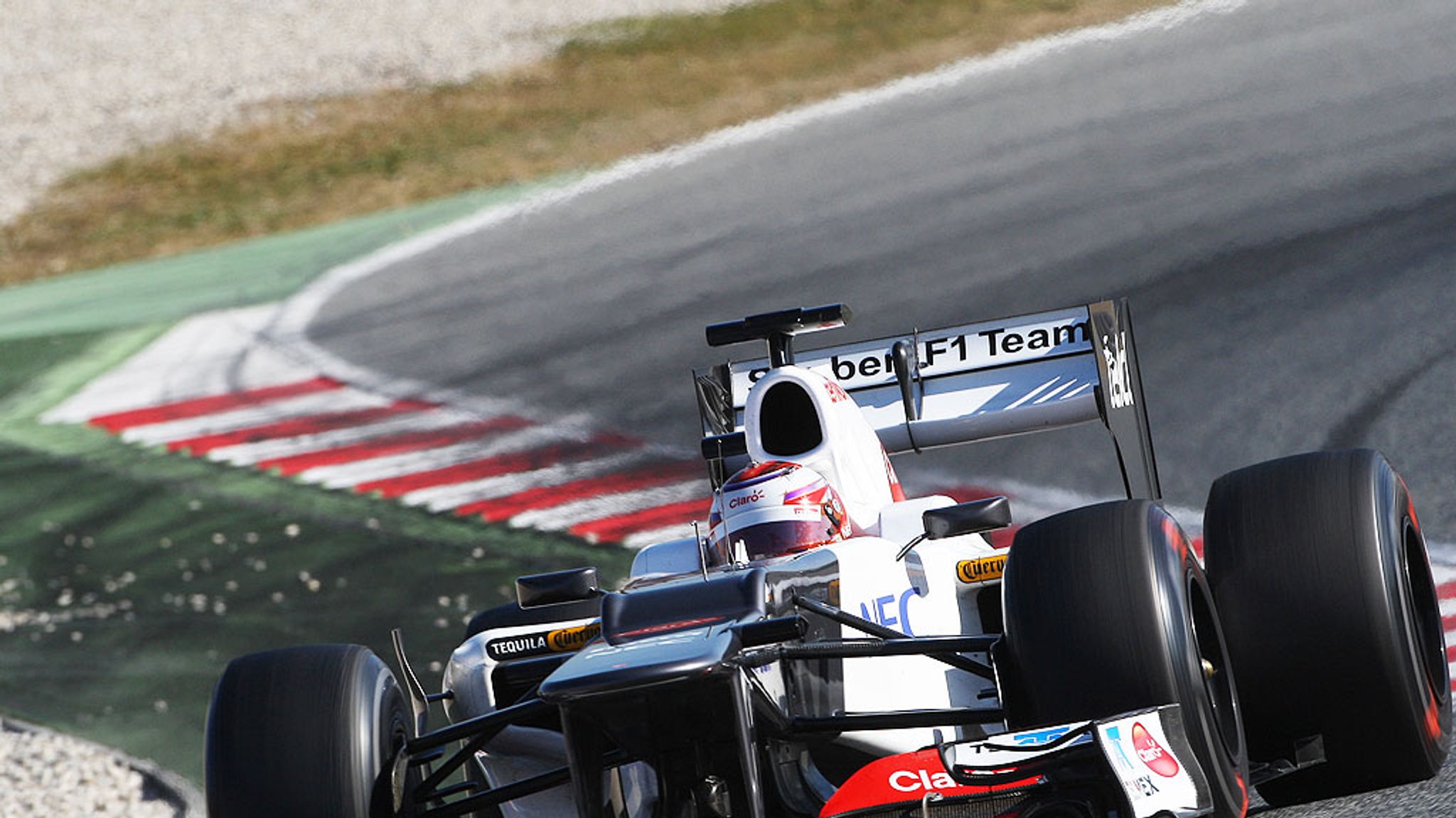 Kobayashi ends test on top | F1 News | Sky Sports