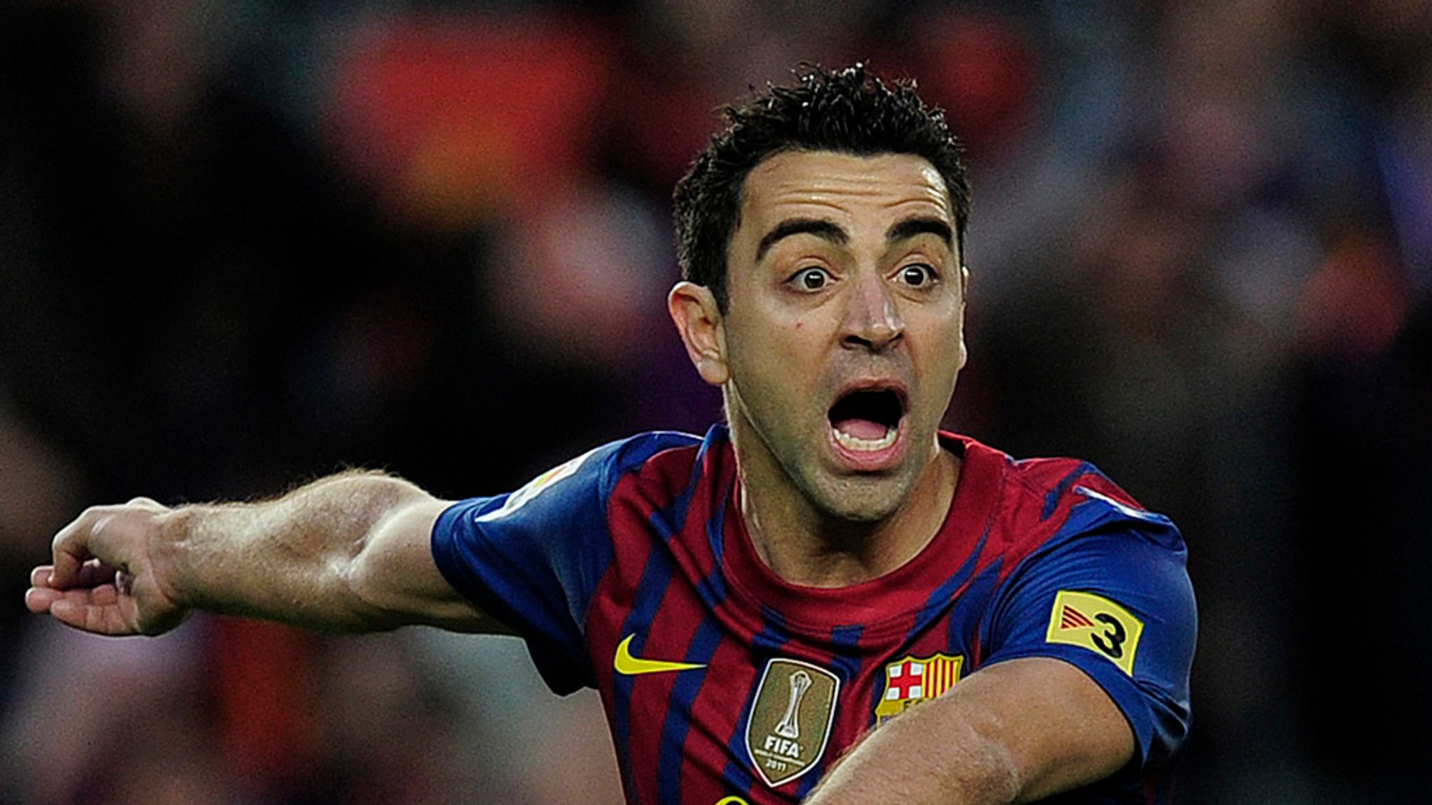 Xavi suffers calf injury | Football News | Sky Sports