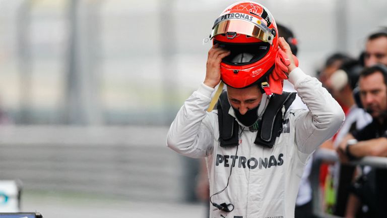Pit mistake puts Schumi out | F1 News | Sky Sports