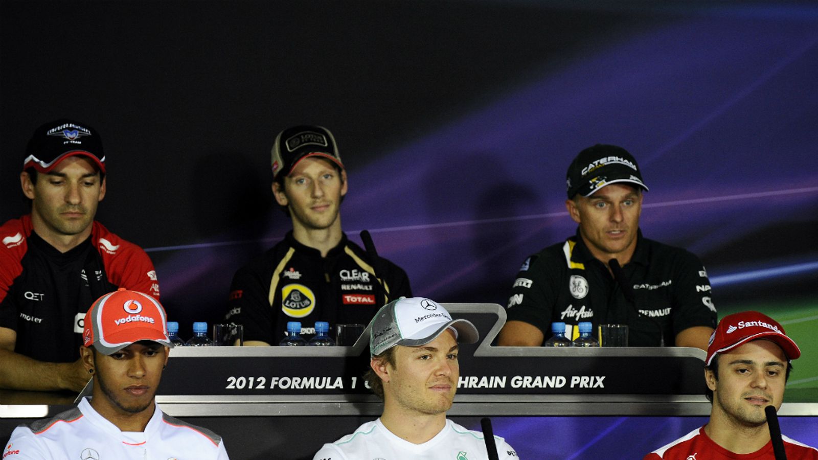 Press Conference Line up F1 News