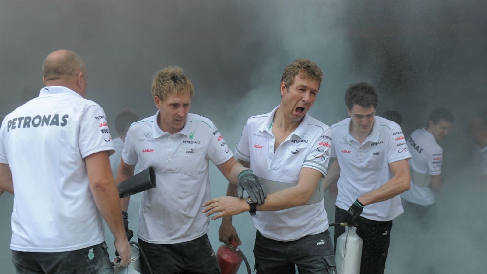 Seven F1 personnel in hospital | F1 News | Sky Sports