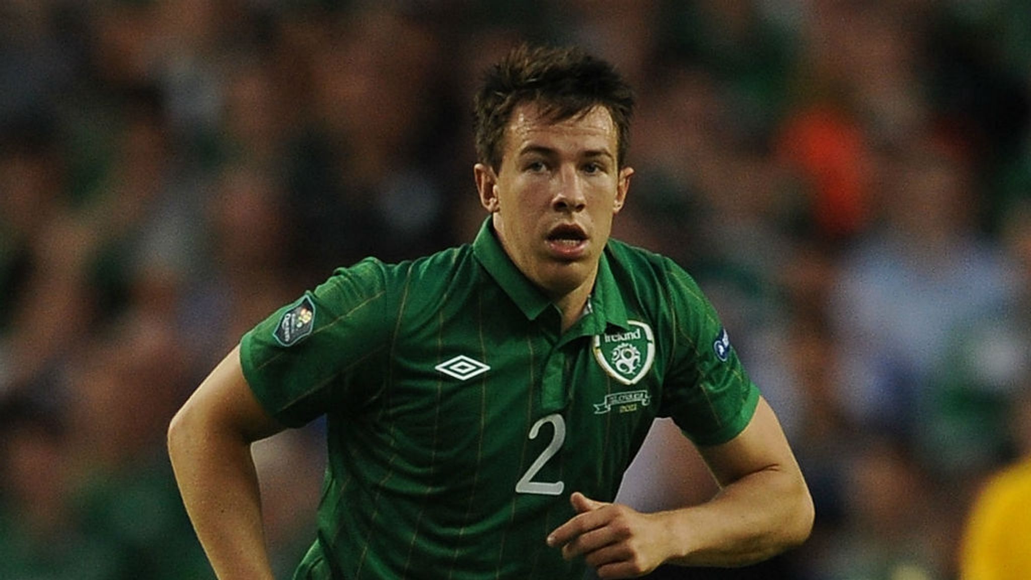 Republic of Ireland defender Sean St Ledger is out to impress against ...