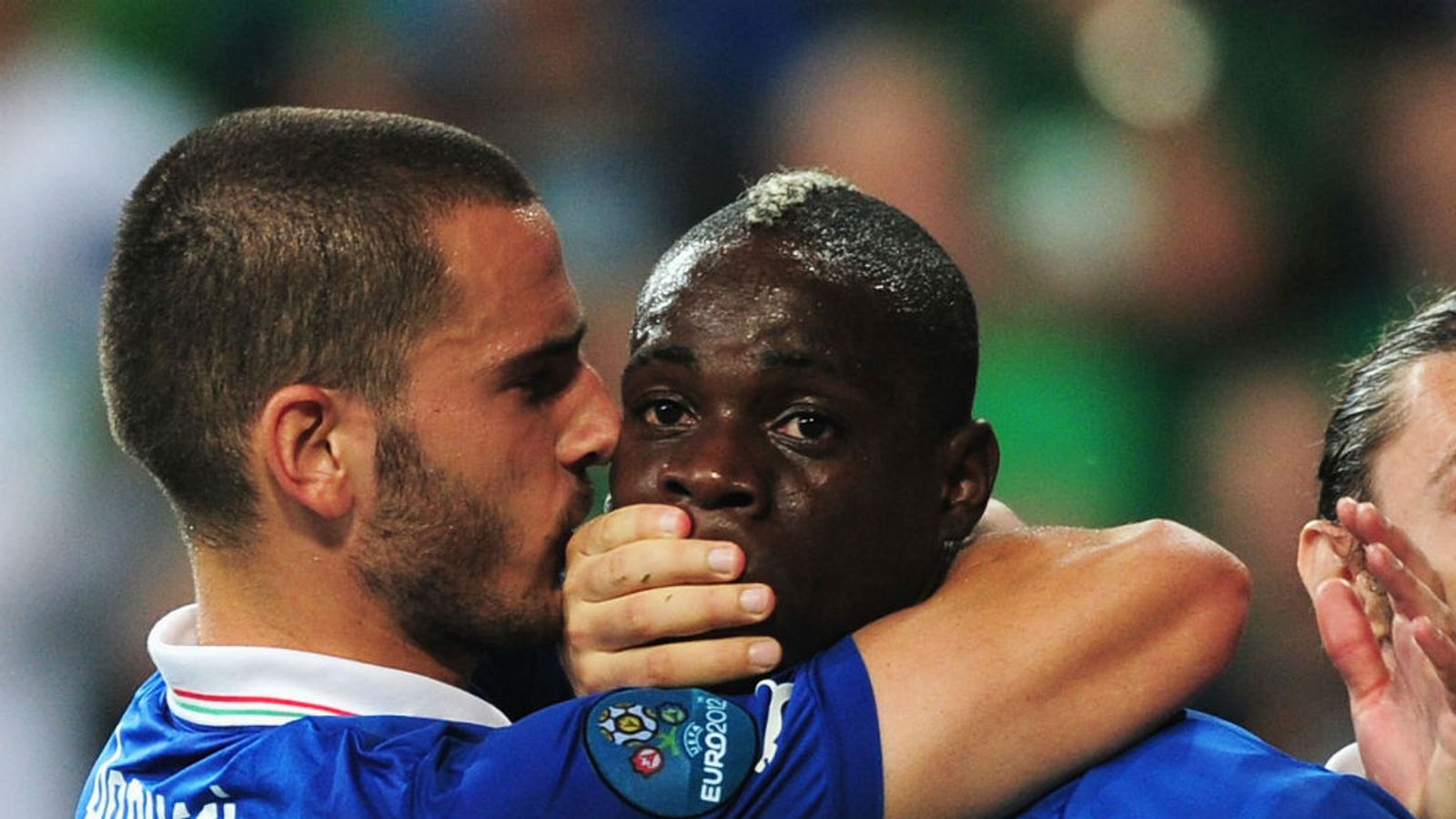 Italy boss backs angry Mario | Football News | Sky Sports