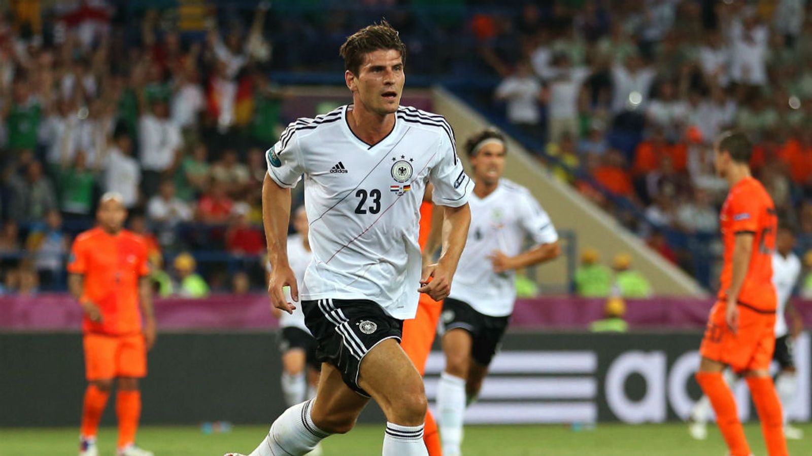 Schweinsteiger praise for Gomez | Football News | Sky Sports