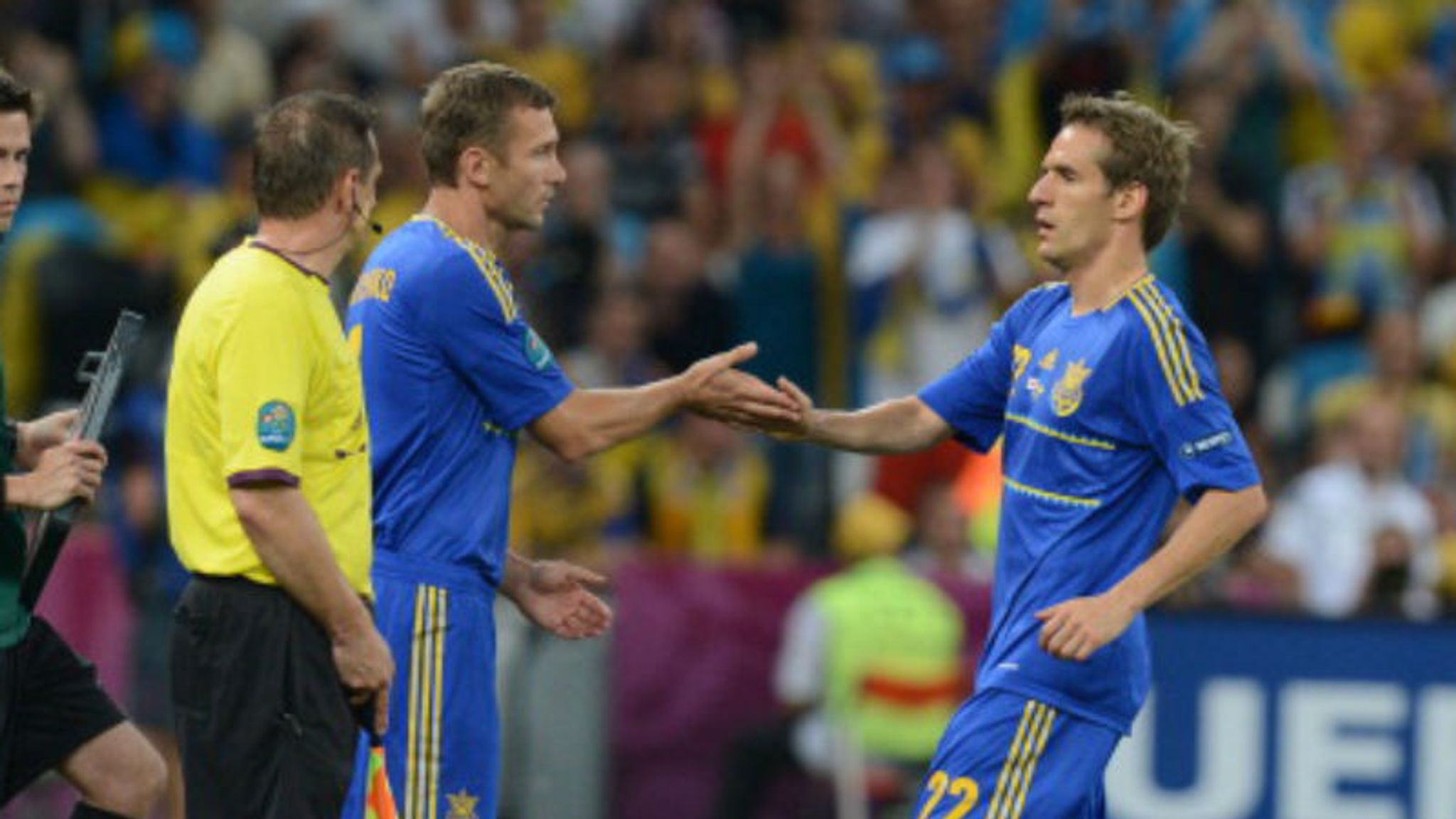 Shevchenko thanks fans | Football News | Sky Sports