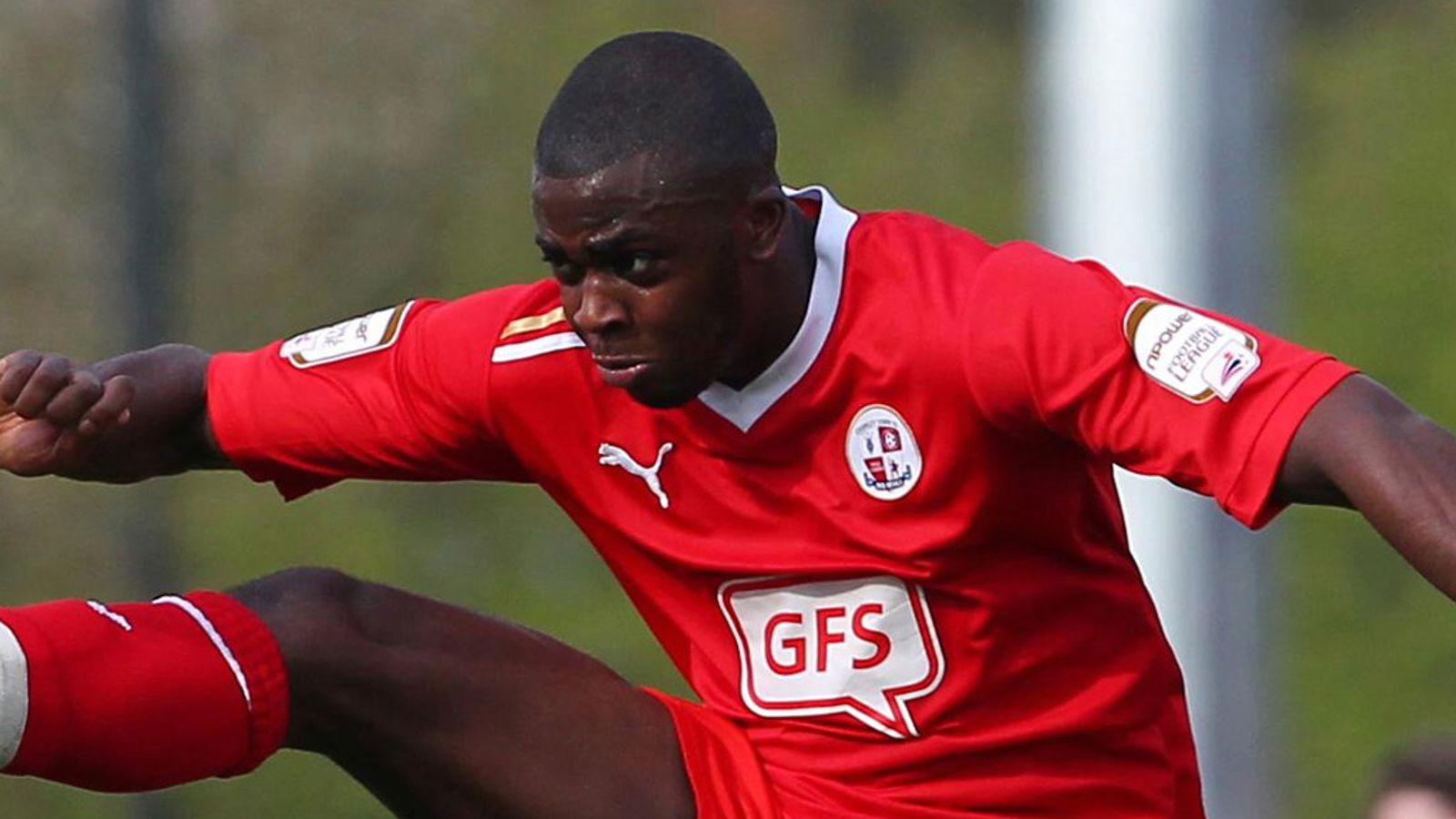 The PFA have backed Crawley's Hope Akpan after he suffered racial abuse ...